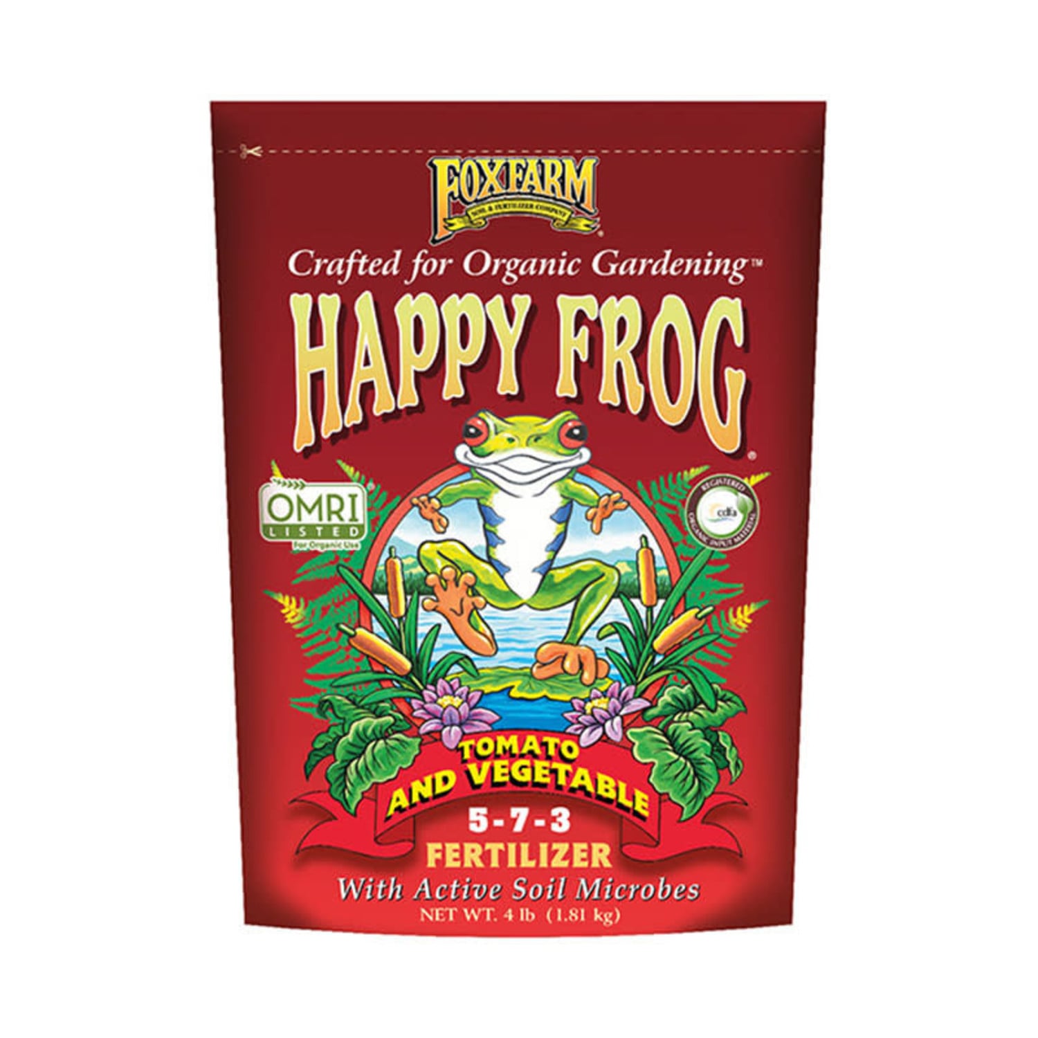 Happy Frog Tomato & Vegetable Fertilizer 5-7-3 - Evergreen Nursery