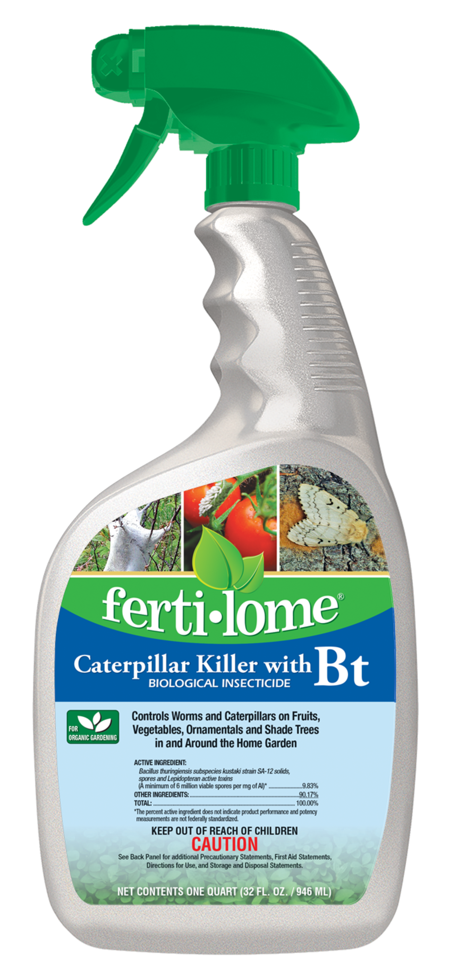 Fertilome Caterpillar Killer w/Bt 32 oz - Evergreen Nursery