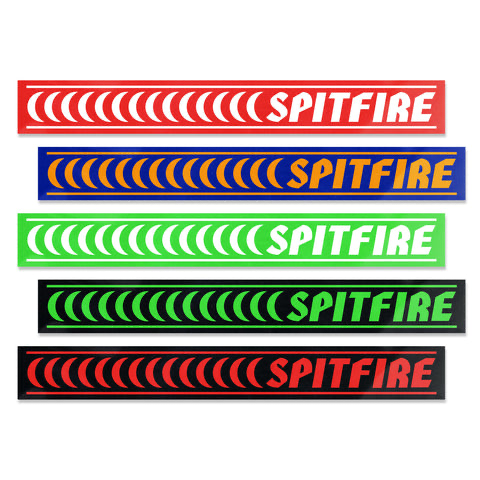 Spitfire Barred Sticker - Medium - Post Modern Skate Shop