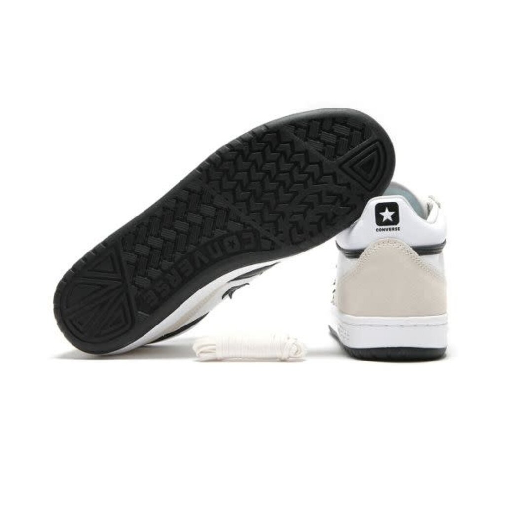 Converse Cons Fastbreak Pro Mid White/Black/Egret - Post Modern Skate Shop