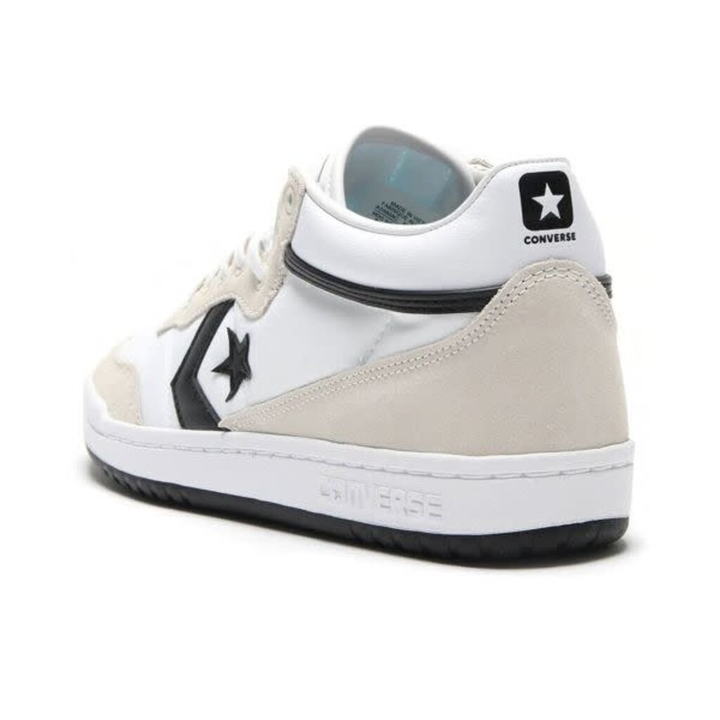 Converse Cons Fastbreak Pro Mid White/Black/Egret - Post Modern Skate Shop