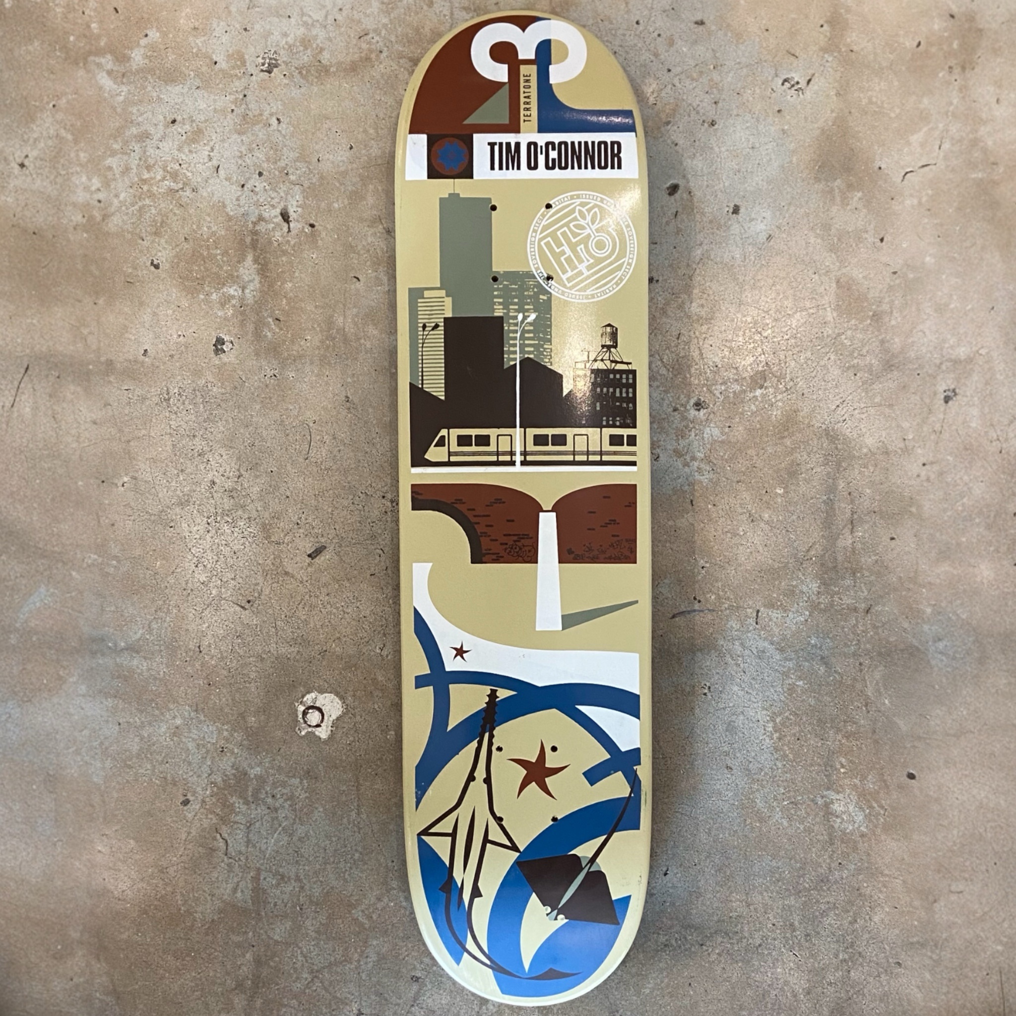 Habitat Tim O”Connor Terratone 3 Board 7.75 - Post Modern Skate Shop