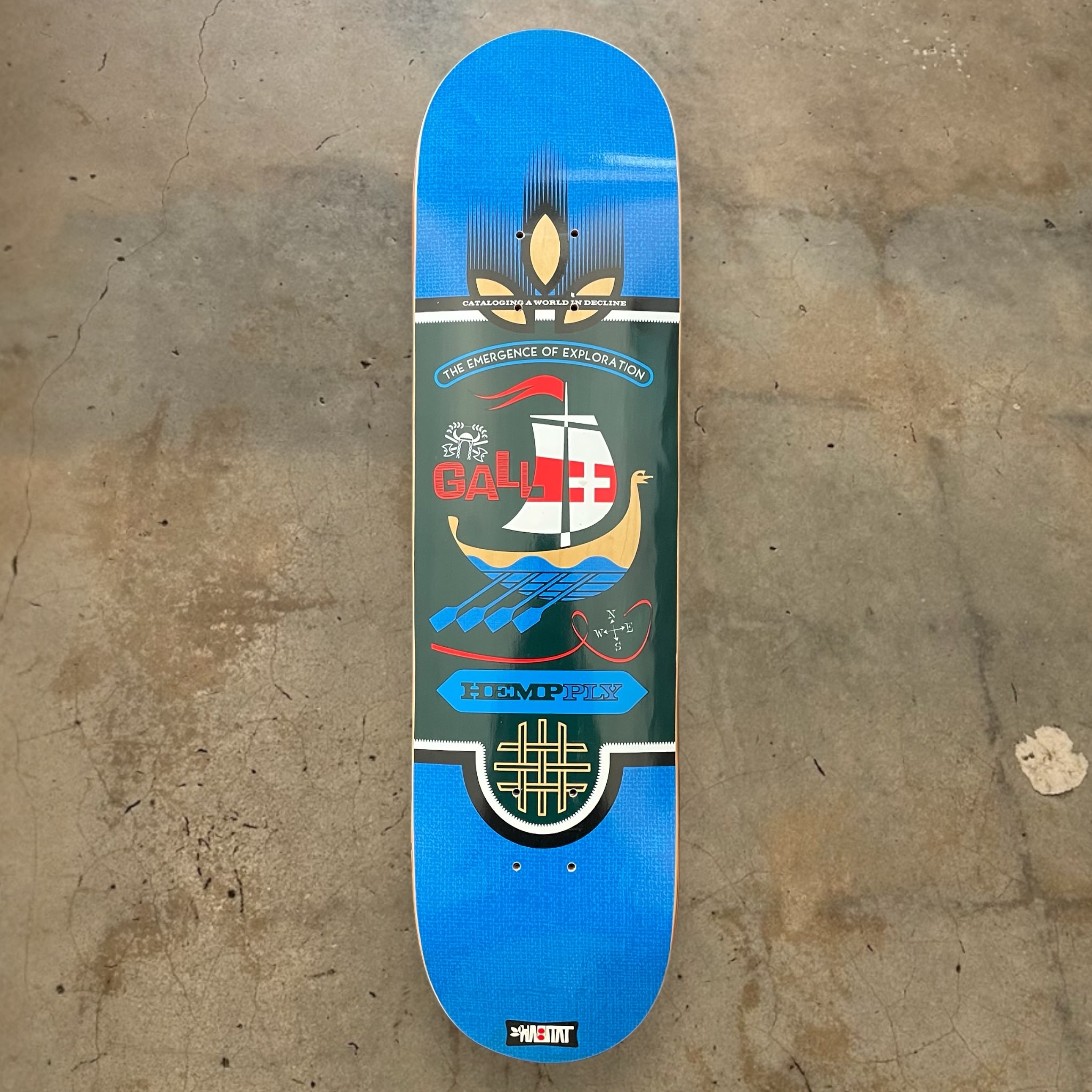 Habitat Fred Gall Viking Hemp Ply Board - Post Modern Skate Shop