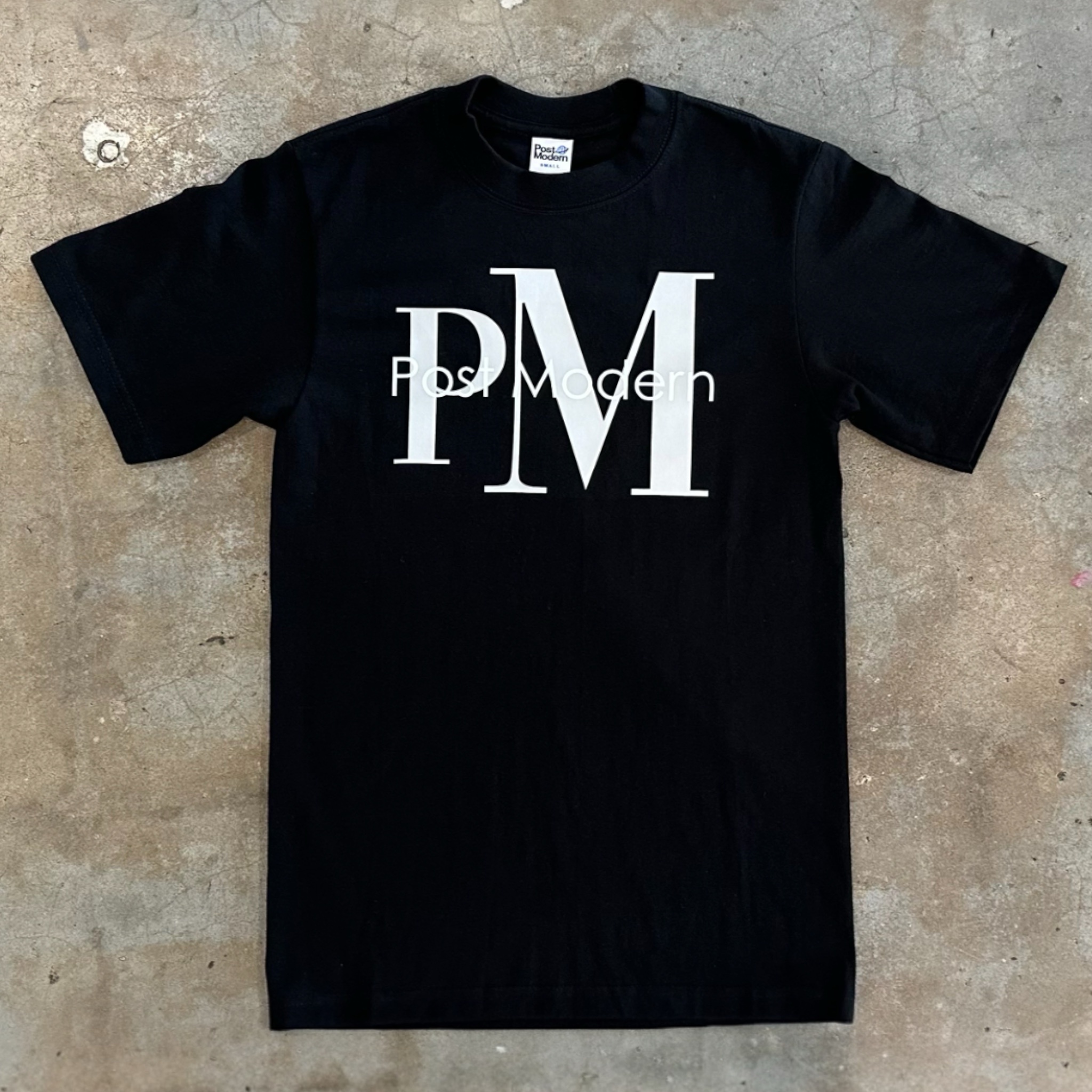 Post Modern PM Logo Tee Black - Post Modern Skate Shop