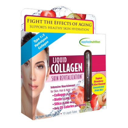 Liquid Collagen (10vials) Applied Nutrition - Nature's Discount