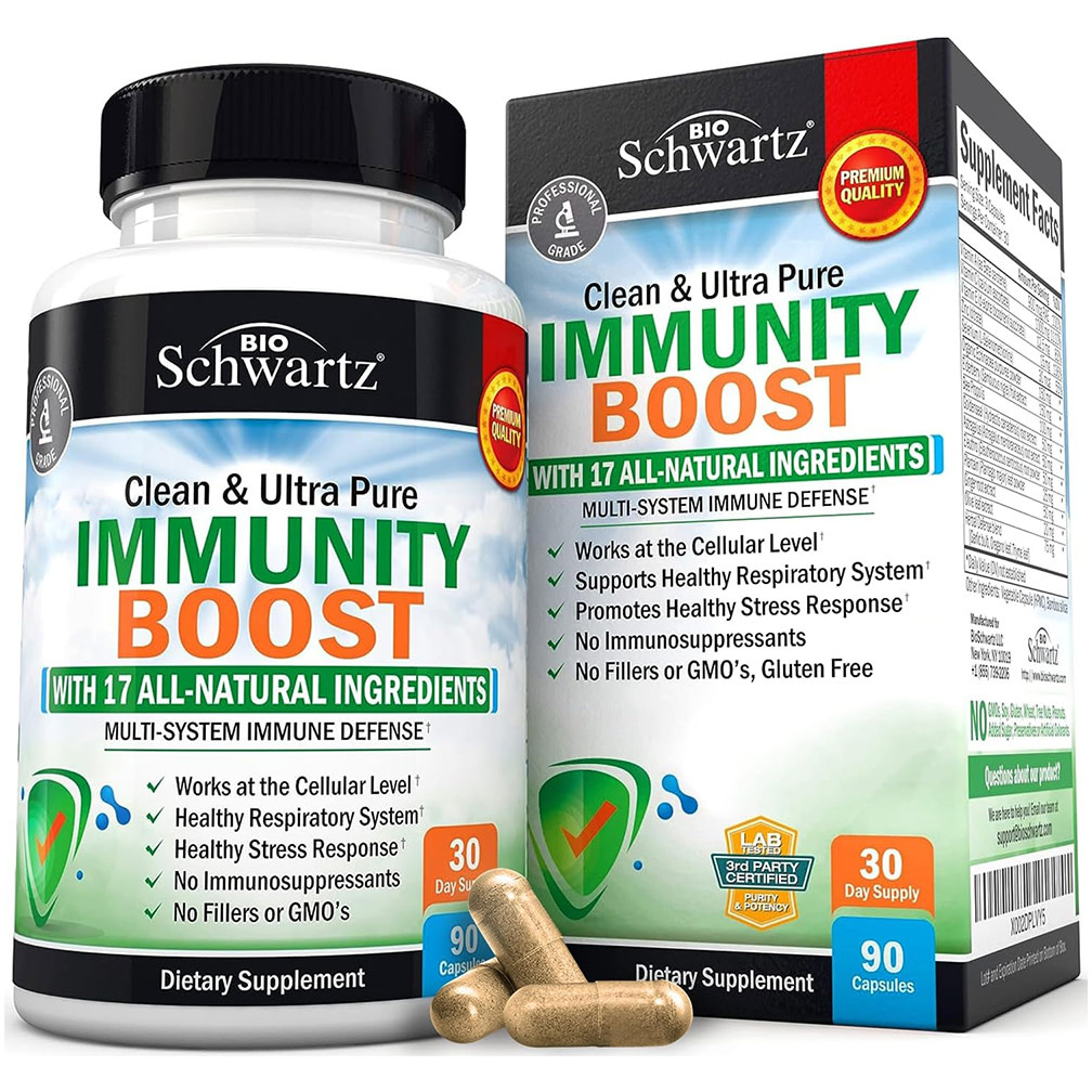 Immunity Boost 17 in 1 (90caps) BioSchwartz - Nature's Discount