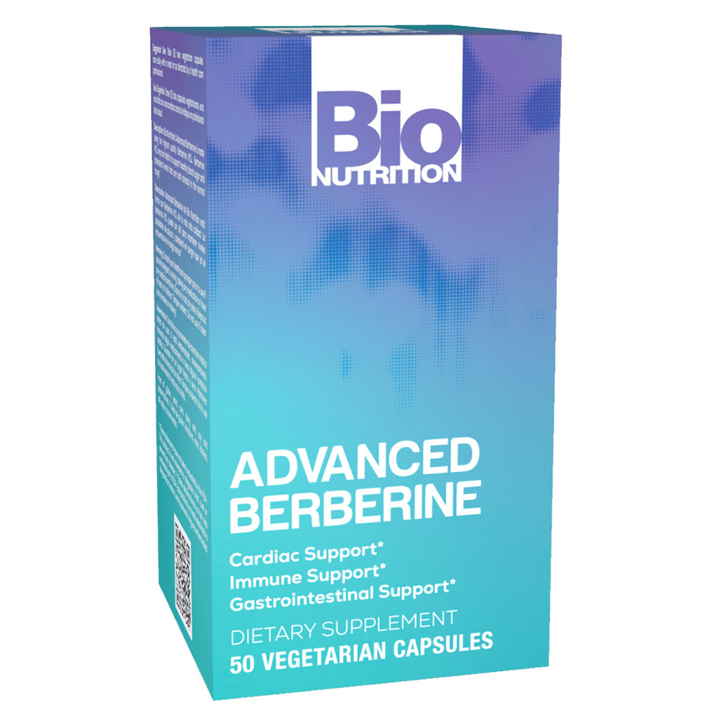 Advanced Berberine 1200mg (50vcaps) Bio Nutrition - Nature's Discount