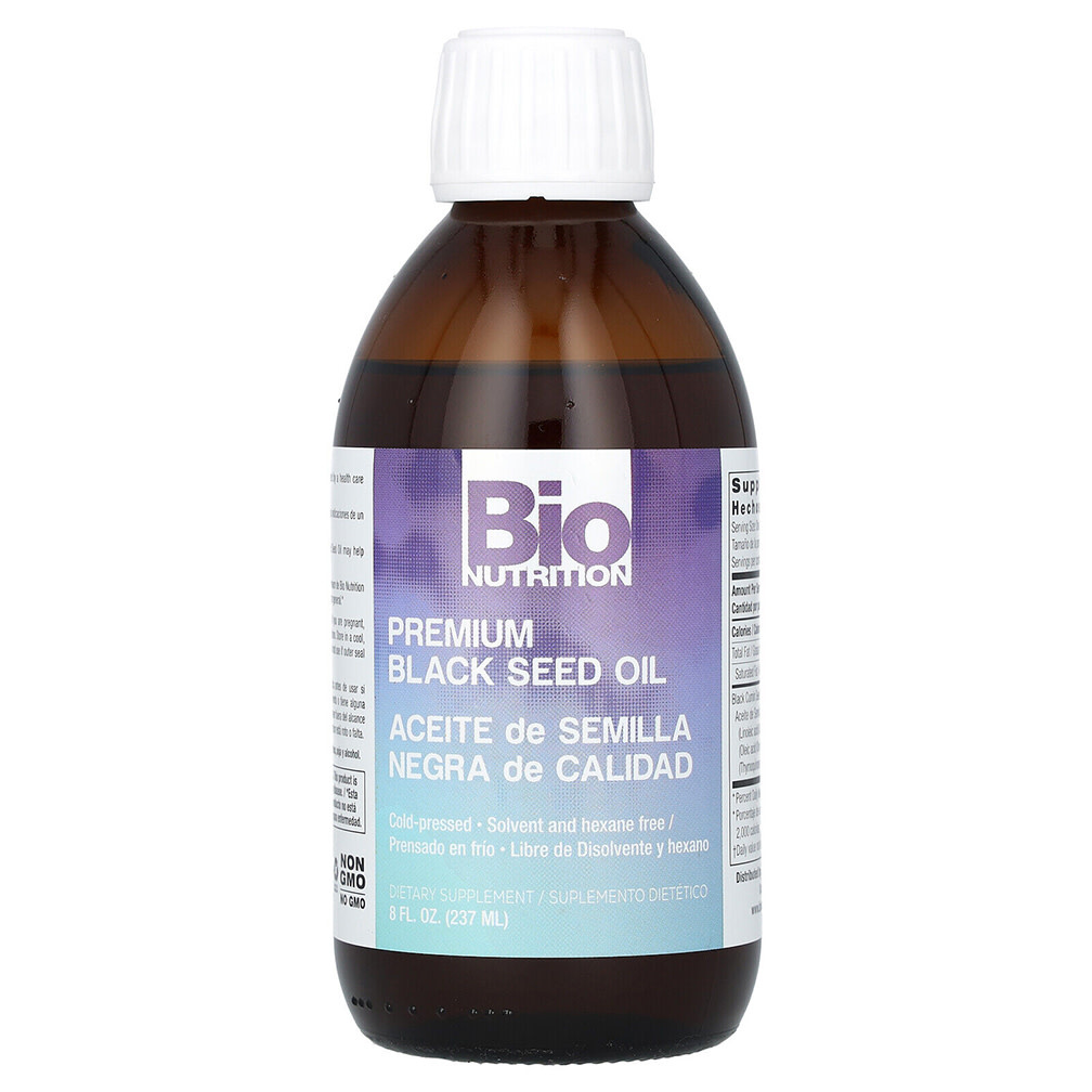 Black Seed Oil (8oz) Bio Nutrition - Nature's Discount