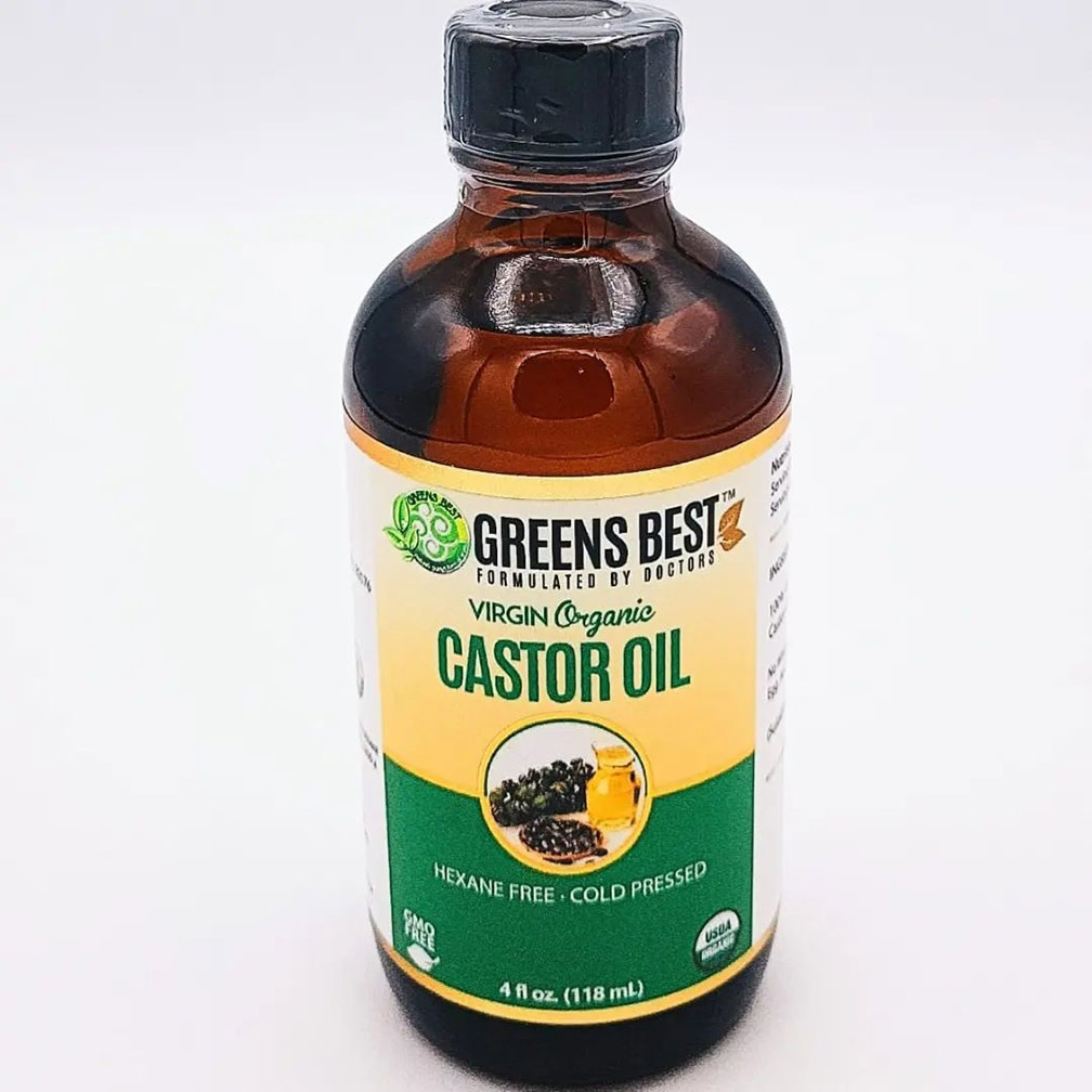 Organic Castor Oil (4oz) Green's Best - Nature's Discount