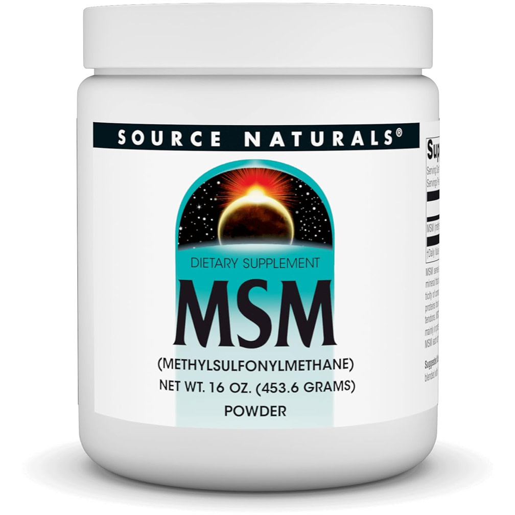 MSM Powder (16oz) Source Naturals - Nature's Discount