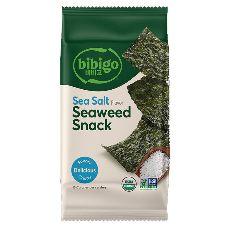 Seaweed Snack Sea Salt (.35oz) Bibigo - Nature's Discount