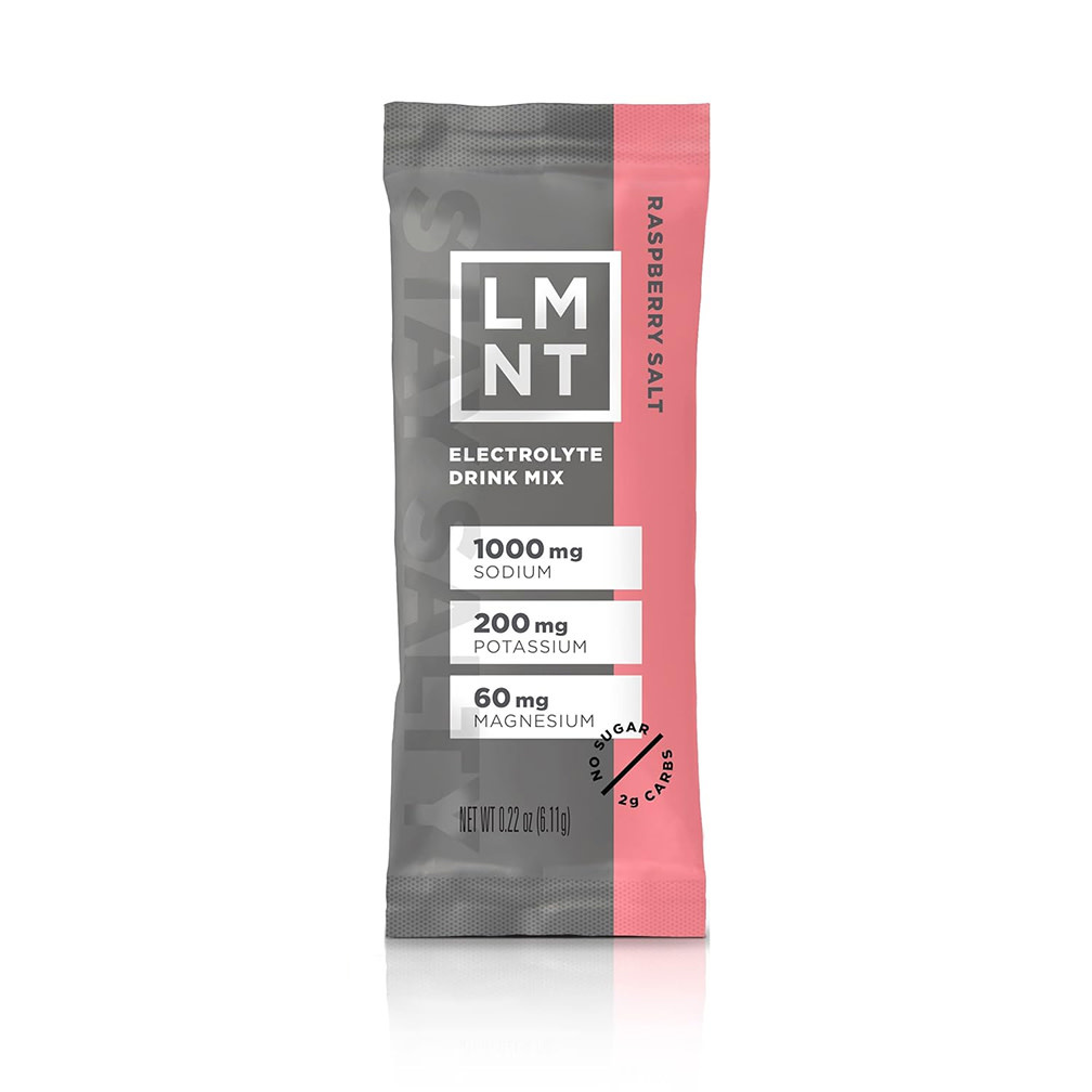 Electrolyte Drink Mix Raspberry Salt (.22oz) LMNT - Nature's Discount