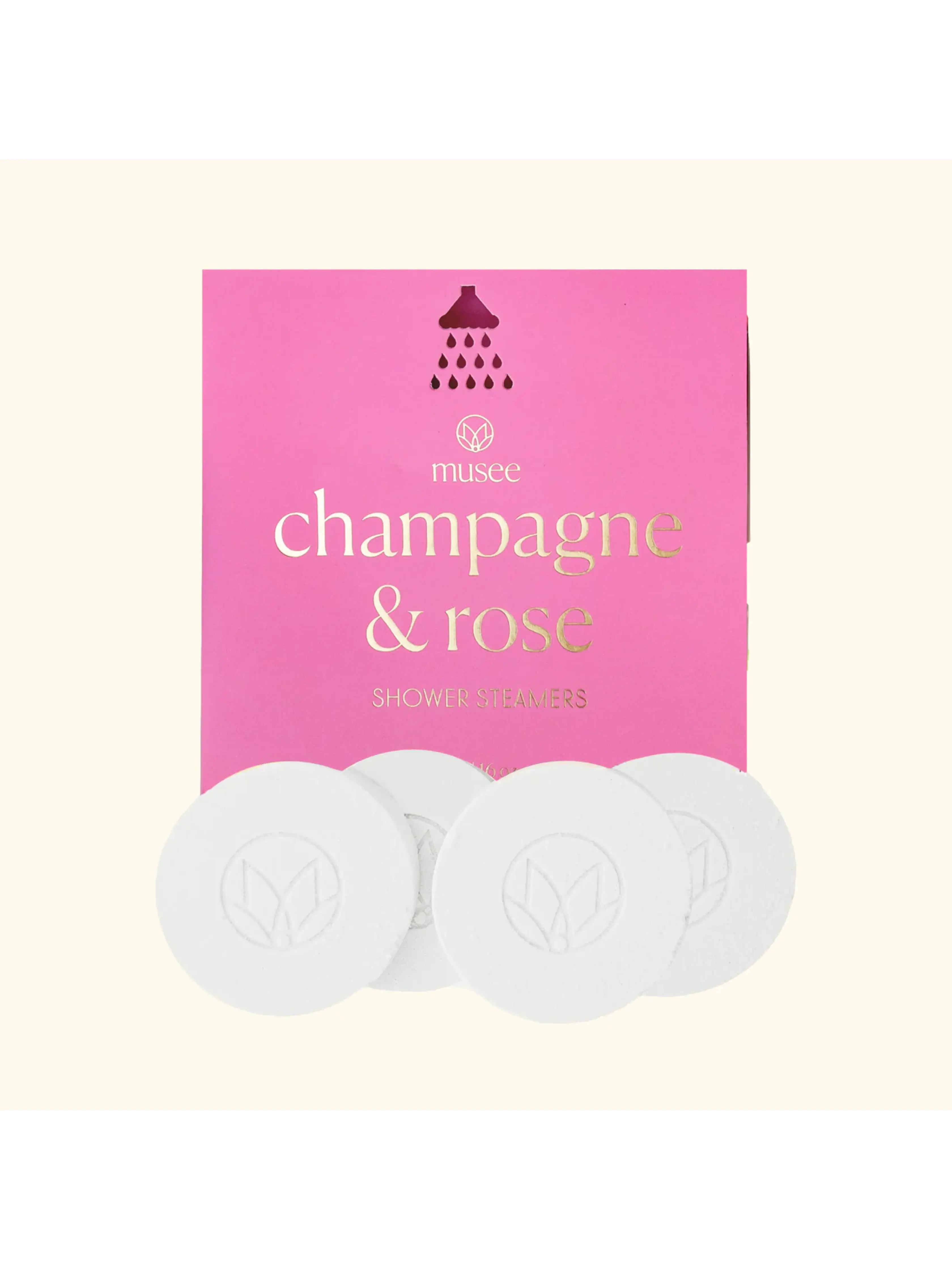 Champagne & Rose Shower Steamers - Love, Charlie