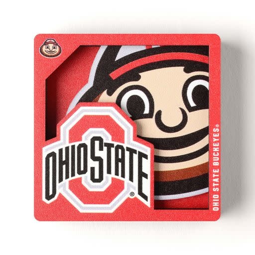 Ohio State Logo Magnet - Man Cave Memorabilia