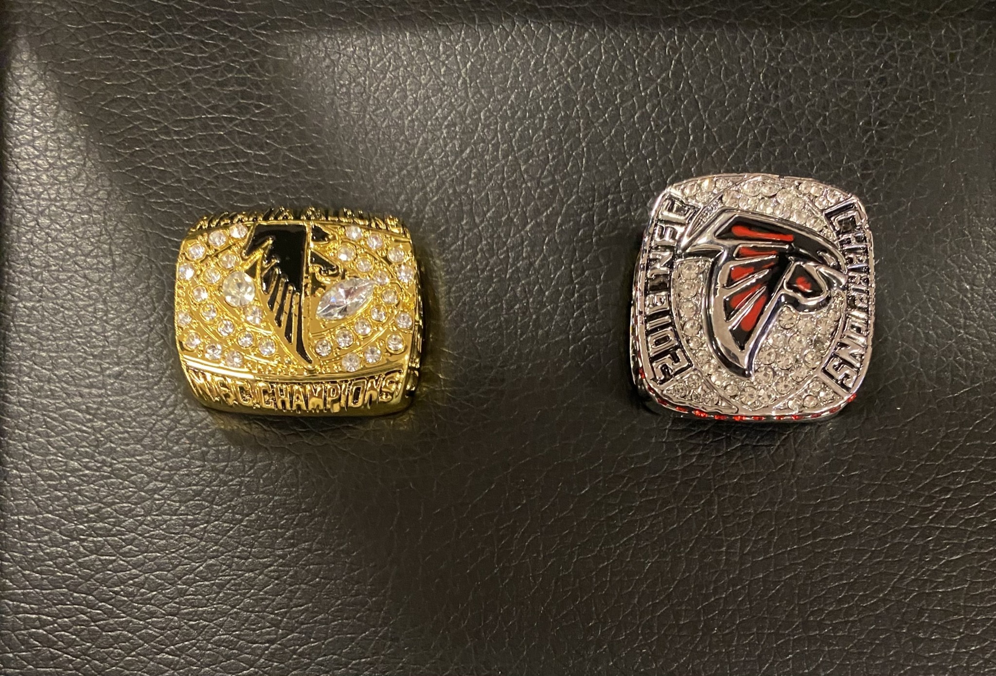 Falcons 2 Ring Set - Man Cave Memorabilia