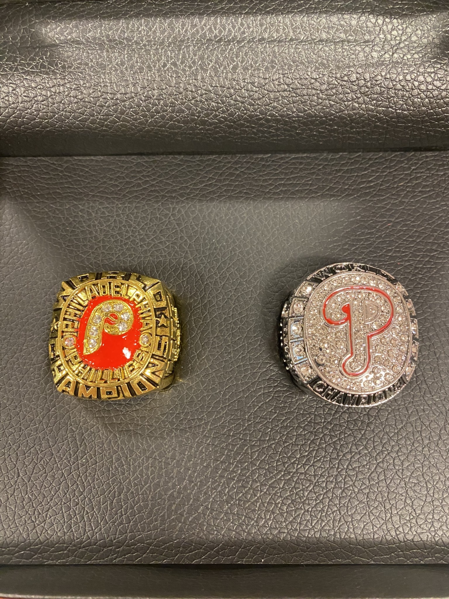 Phillies 2 Ring Set - Man Cave Memorabilia
