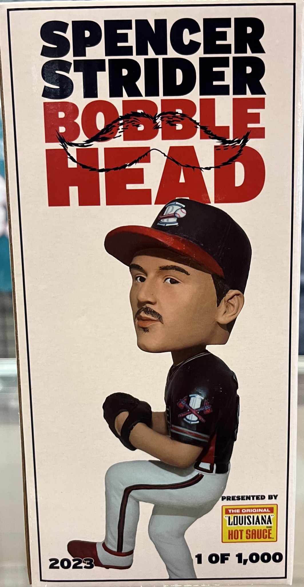 Collectible Spencer Strider Bobblehead B - Man Cave Memorabilia
