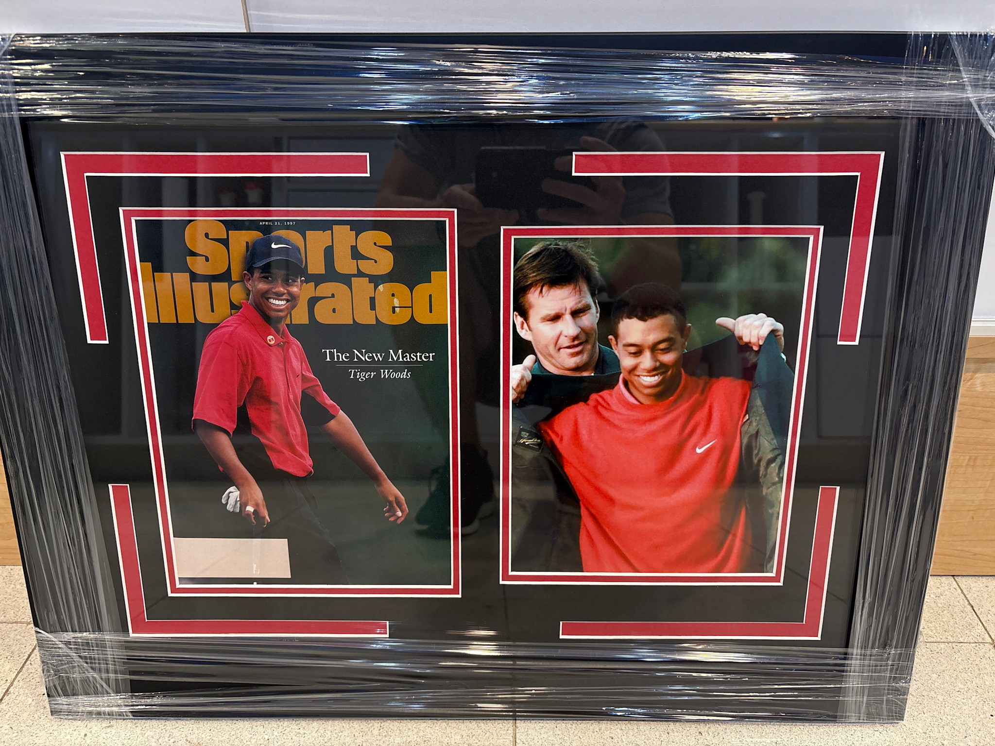 Picture Tiger Woods 1997 SI - Man Cave Memorabilia