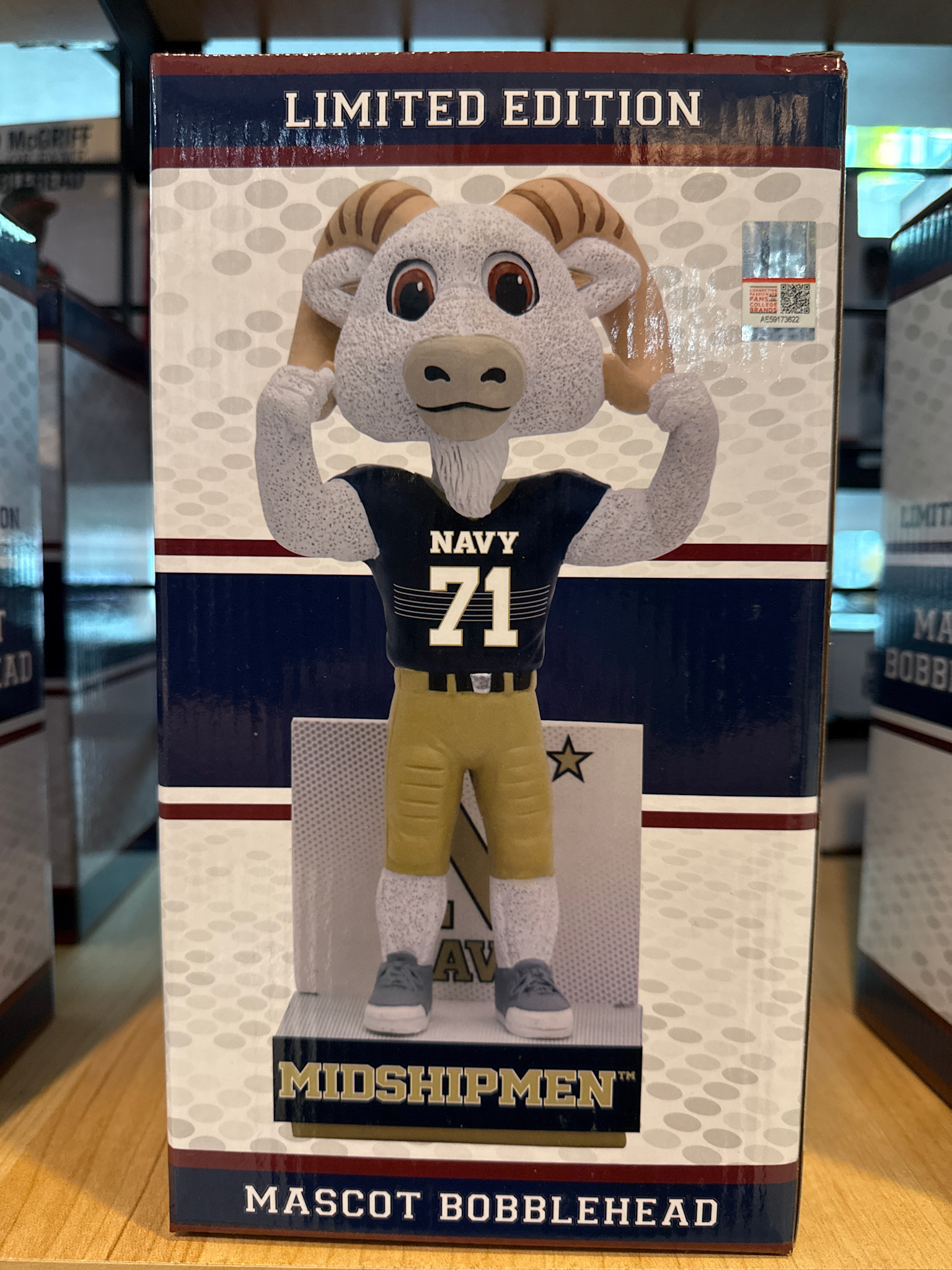 Billy the Goat Bobblehead - Man Cave Memorabilia