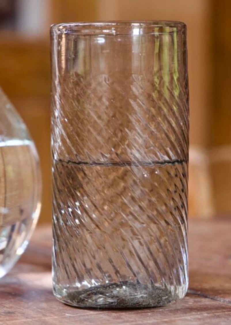 Recycled Drinking Glass (Large) - The Cactus and The Hawk