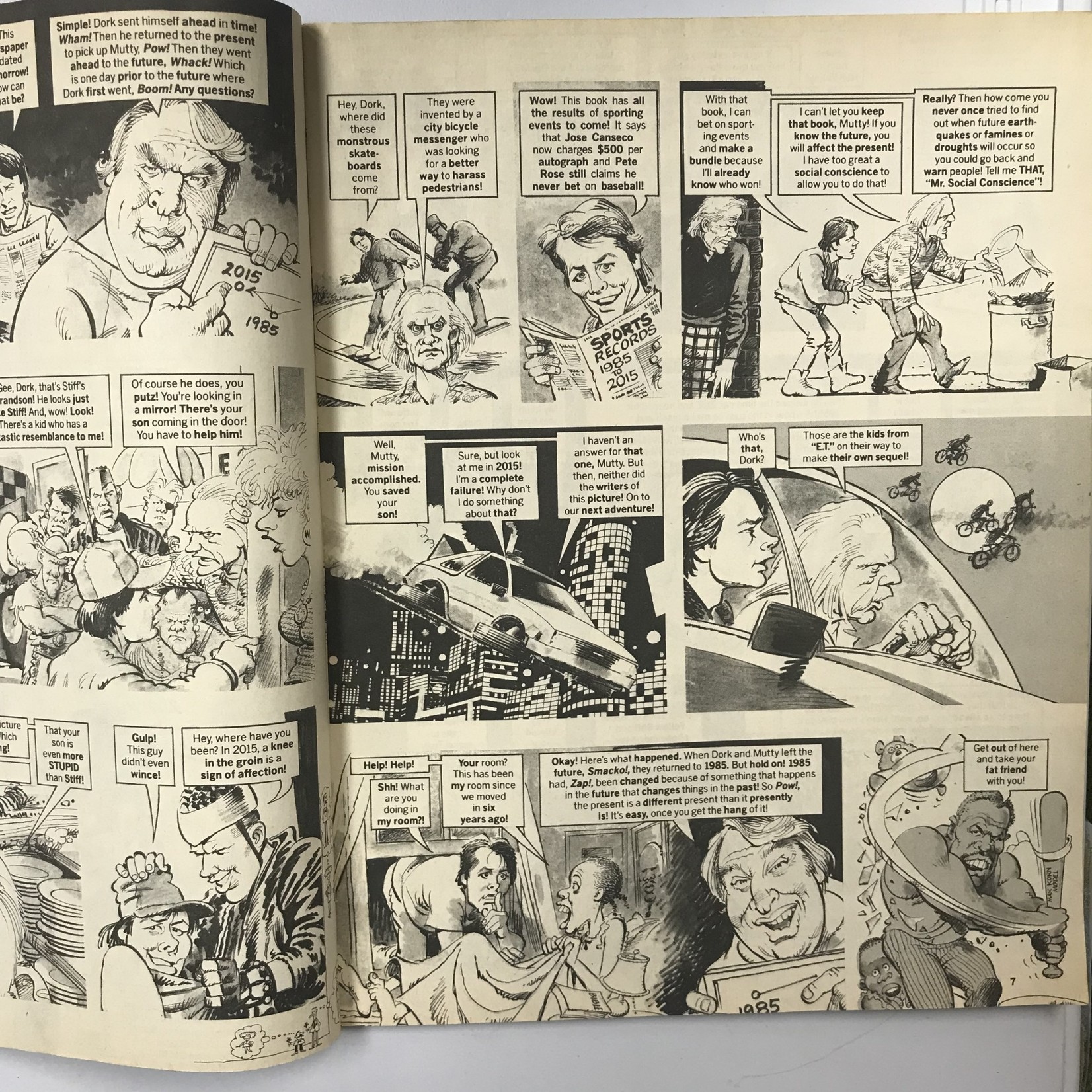 MAD Magazine - #295 June 1990 Back To The Future II - Magazine ...