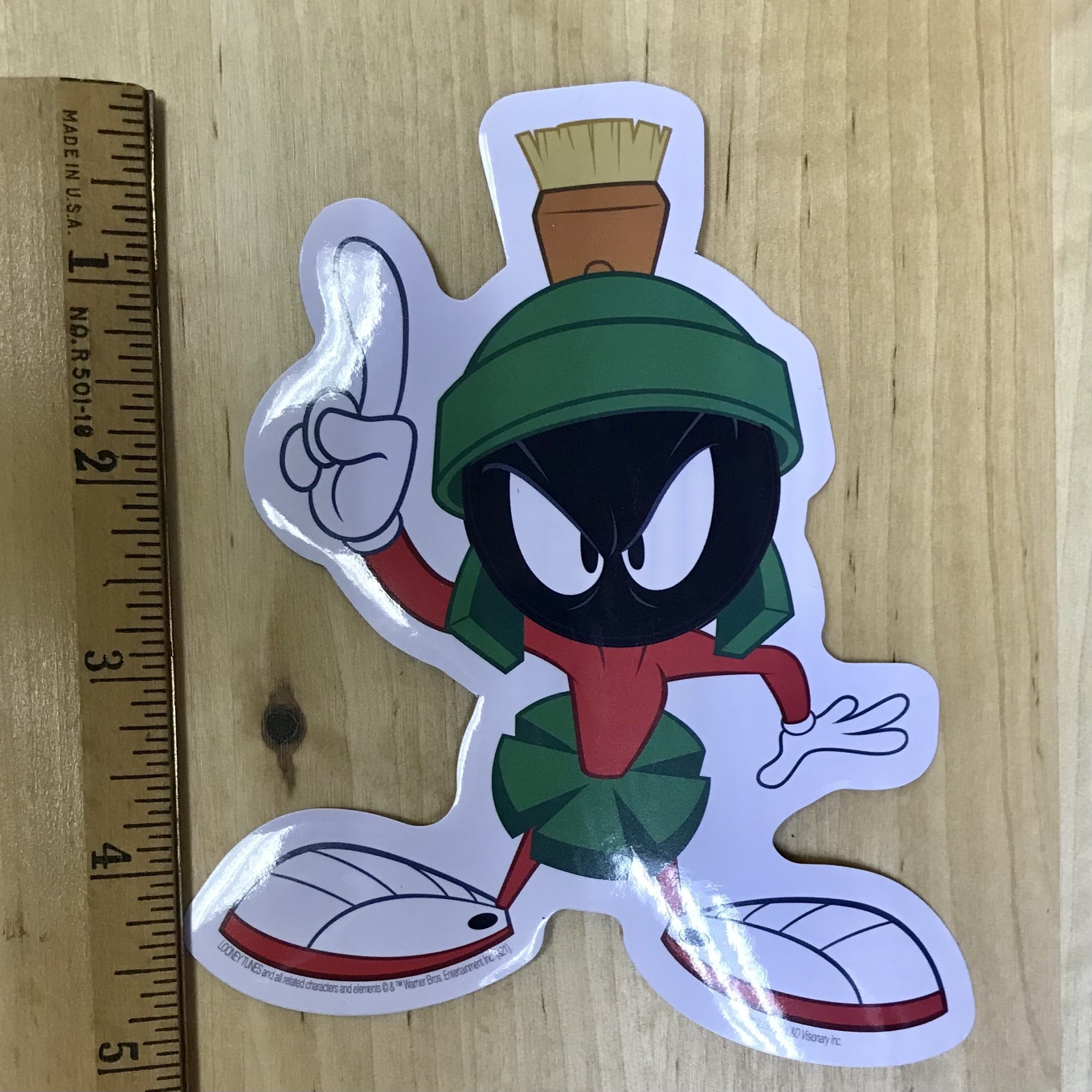 Looney Tunes - Marvin The Martian - Sticker (NEW) - MOJOMALA LLC