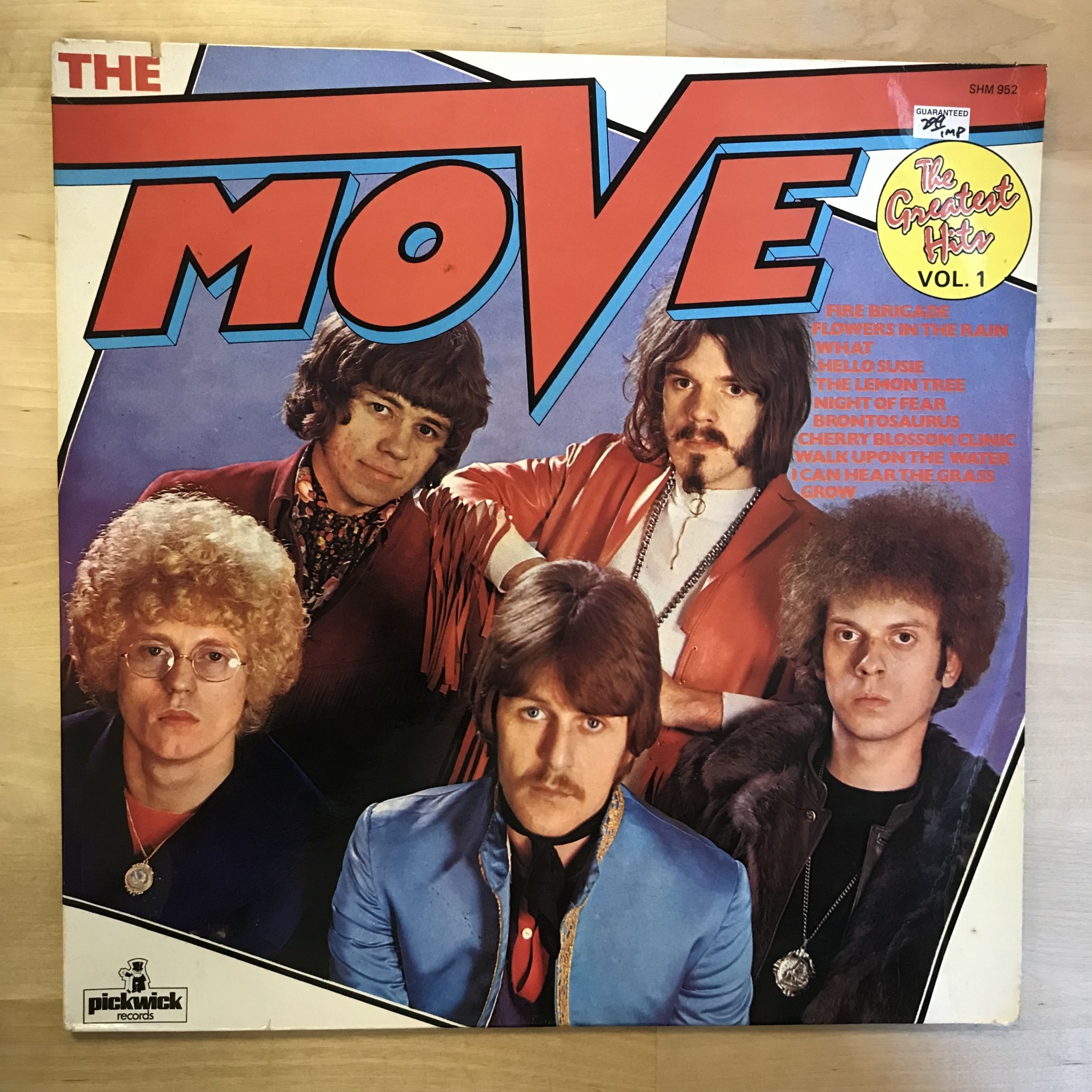 Move - The Greatest Hits Vol. 1 - SHM 952 - Vinyl LP (USED) - MOJOMALA LLC