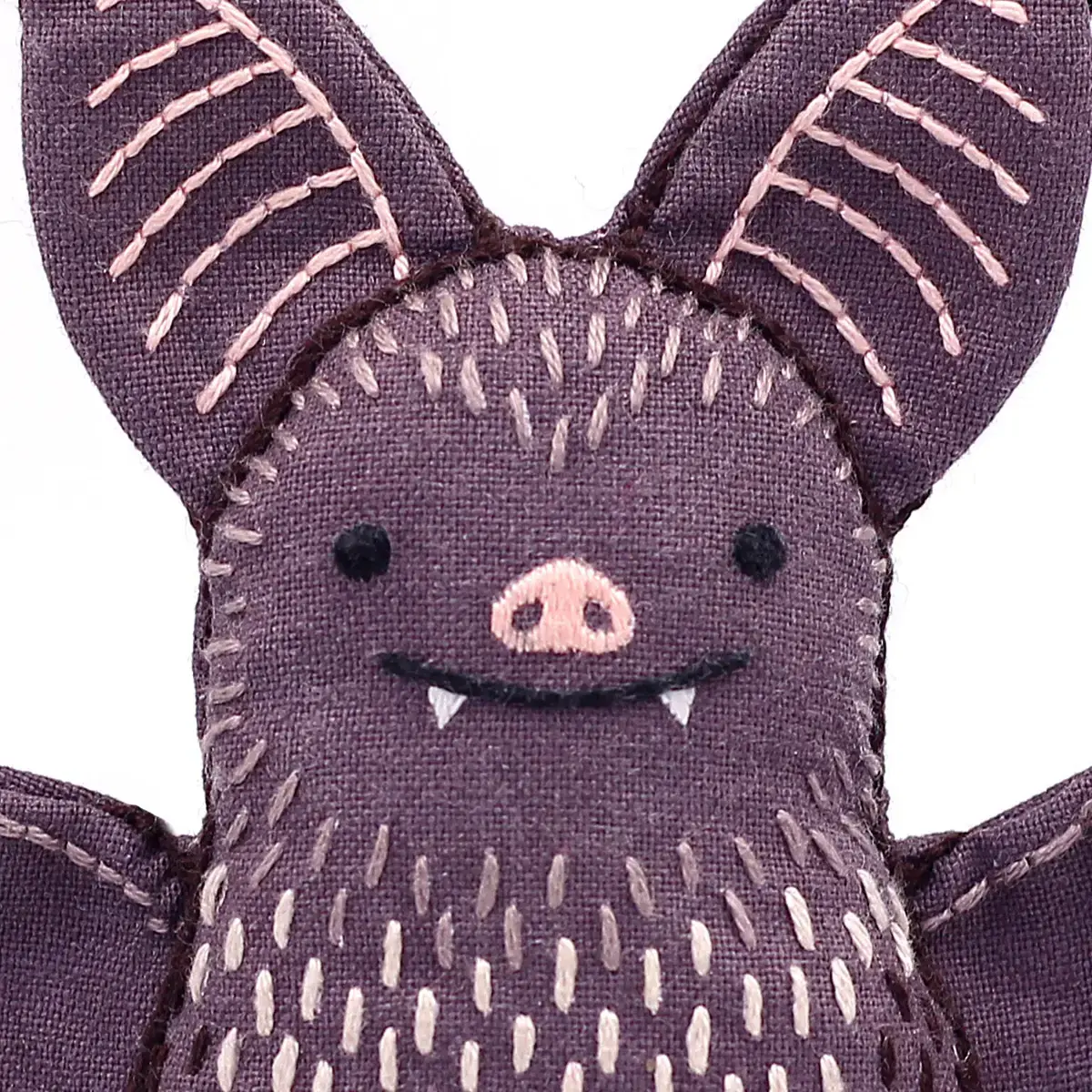 Bat - Level 1 - Embroidery Kit (NEW) - MOJOMALA LLC