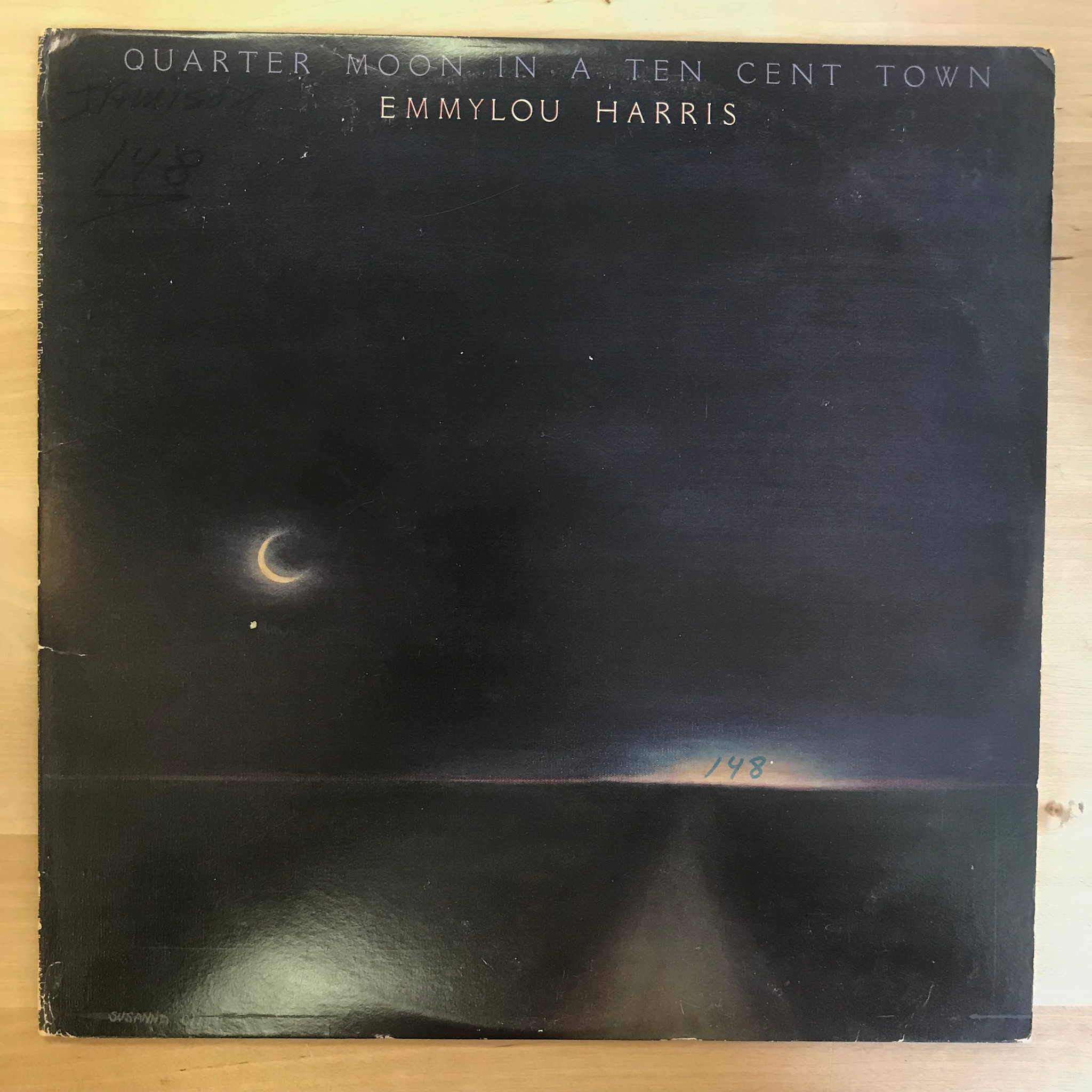 Emmylou Harris - Quarter Moon In A Ten Cent Town - BSK 3141 - Vinyl LP (USED) - MOJOMALA LLC