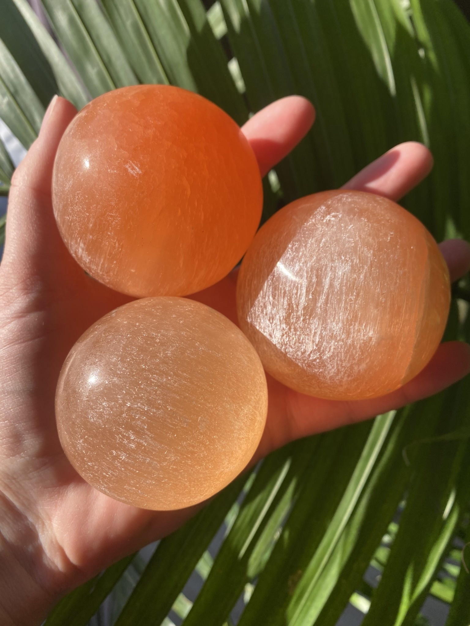 Orange selenite store