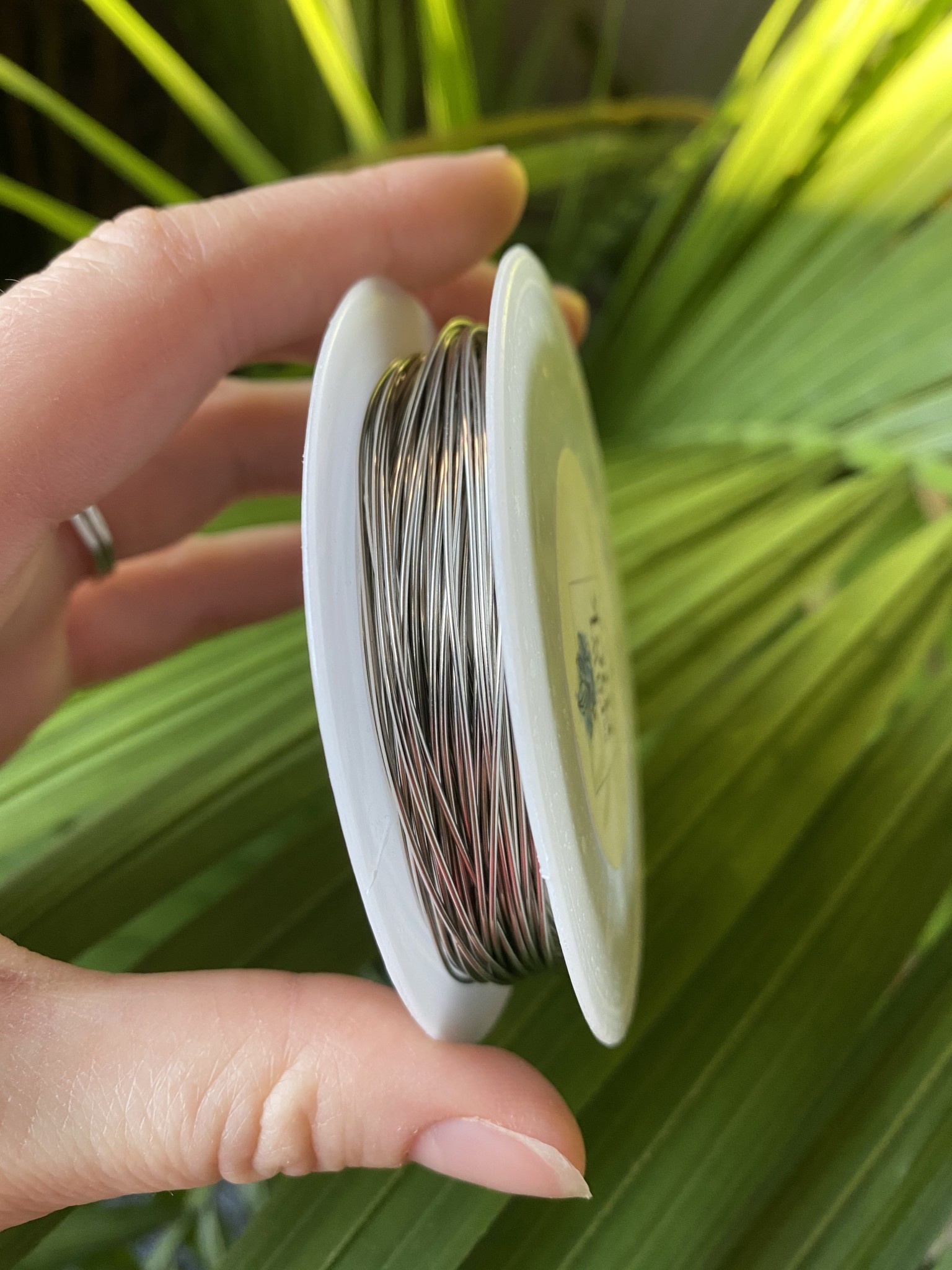 Stainless Steel Wrapping Wire 21Ga - 10MR Spool - The Raw Rock Shop Inc.