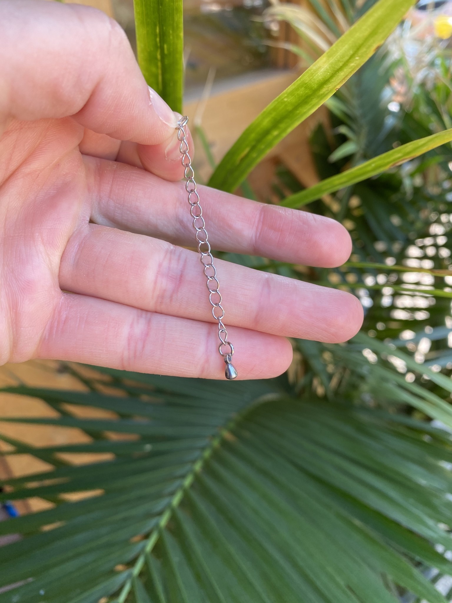 Stainless Steel Chain Extender 5 Pack - The Raw Rock Shop Inc.