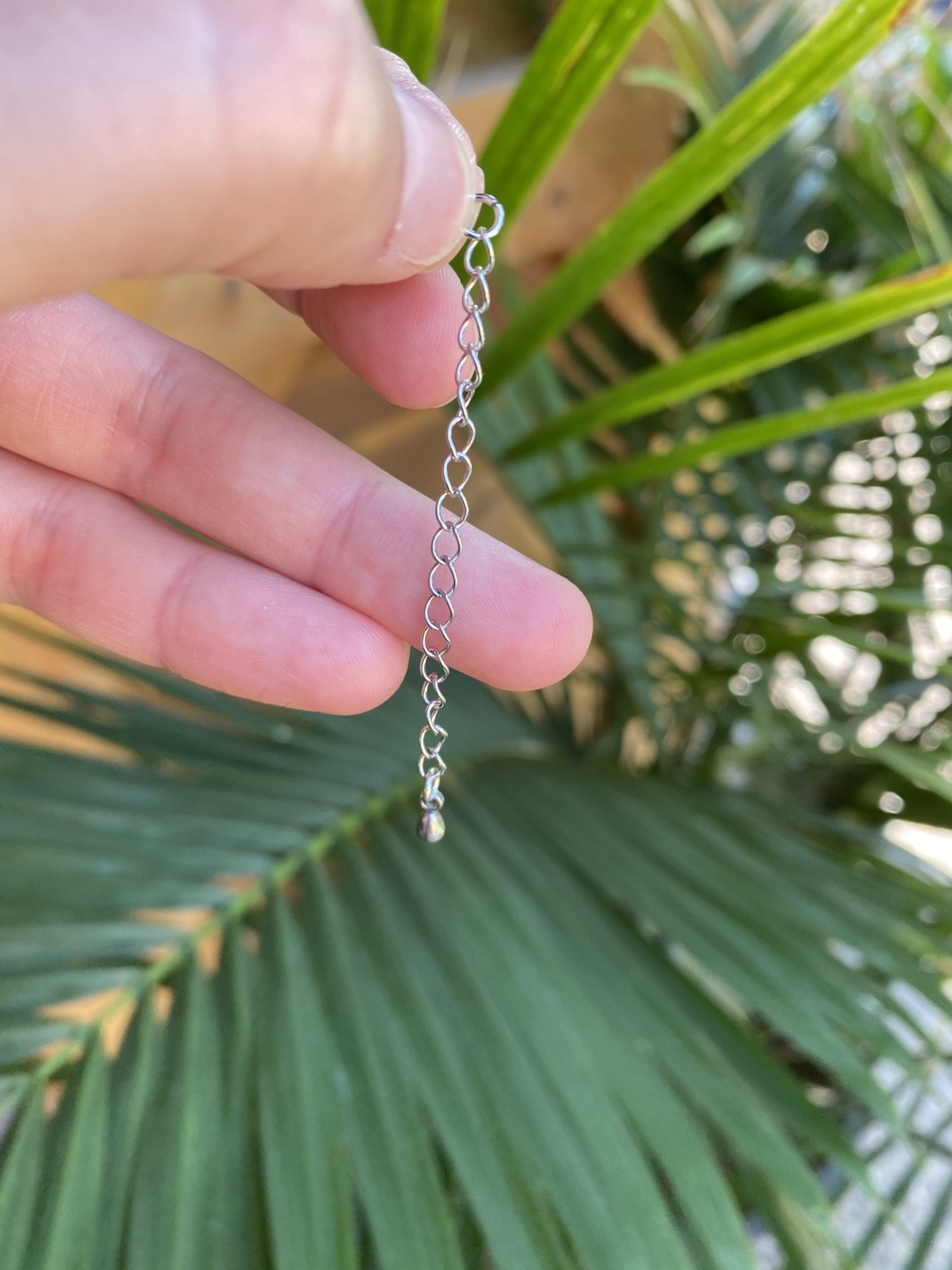 Stainless Steel Chain Extender 5 Pack - The Raw Rock Shop Inc.