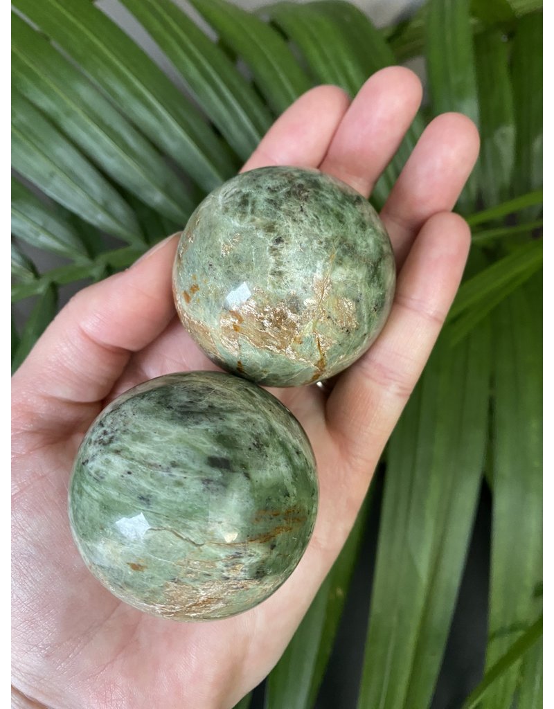 Green Opal Sphere, 45-49mm - The Raw Rock Shop Inc.