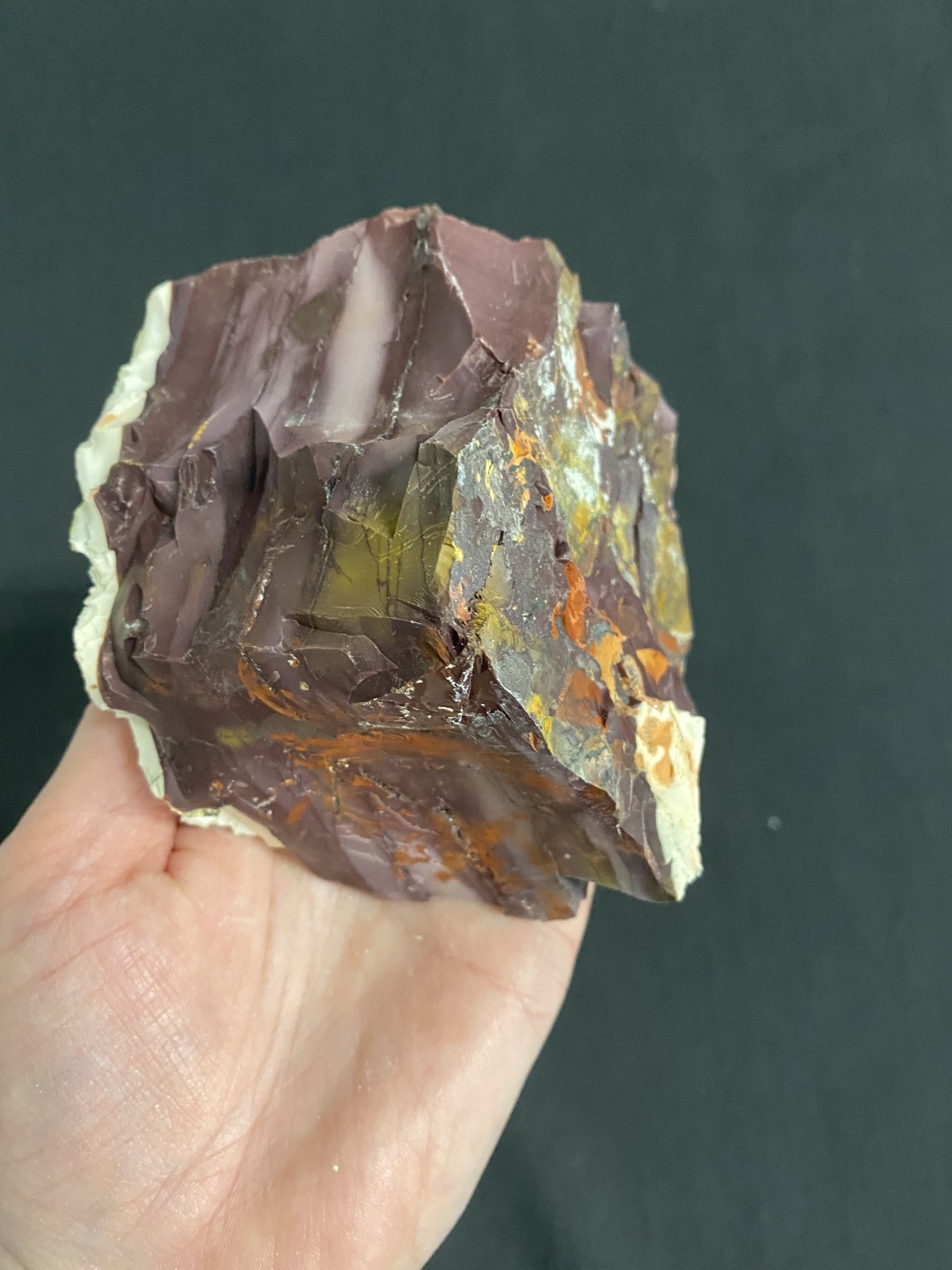 Rough Mookaite Jasper Size 7 [600-699gr] - The Raw Rock Shop Inc.