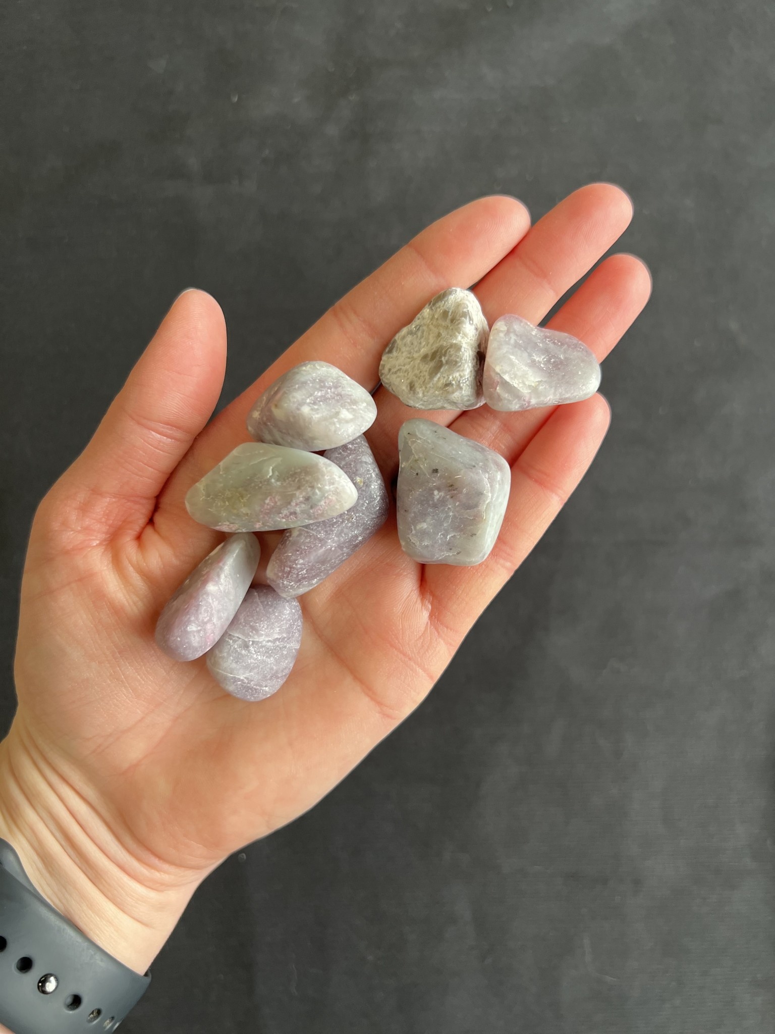 Pink Tourmaline Tumbled Stones, Polished Pink Tourmaline, Grade A; 3 ...