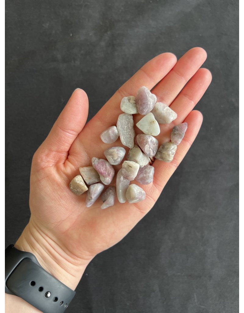 Pink Tourmaline Tumbled Stones, Polished Pink Tourmaline, Grade A; 3 ...