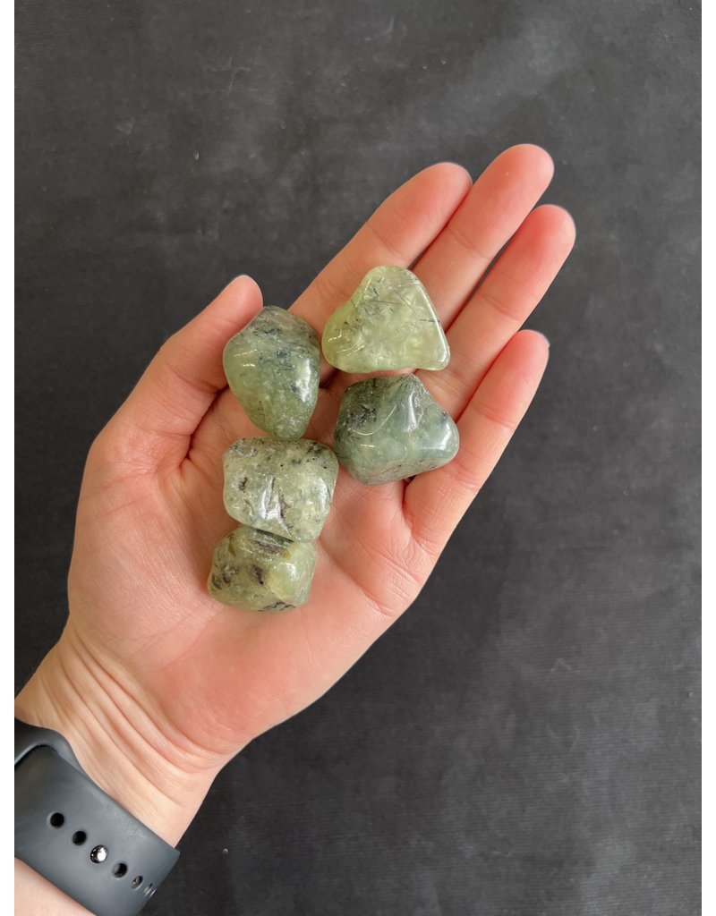 Prehnite Tumbled Stones, Polished Prehnite, Grade A; 3 sizes available ...