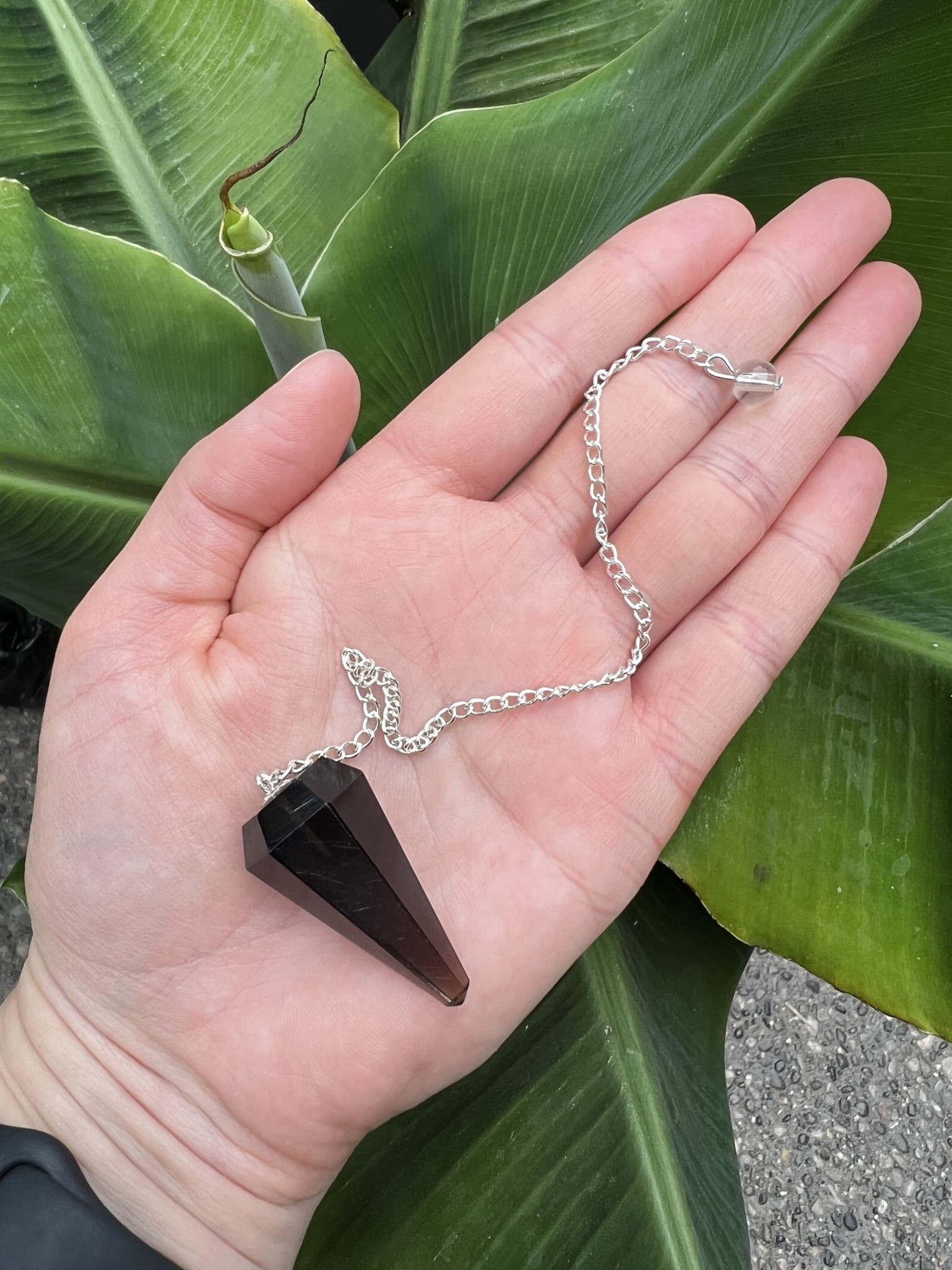 Black Obsidian Pendulum - The Raw Rock Shop Inc.