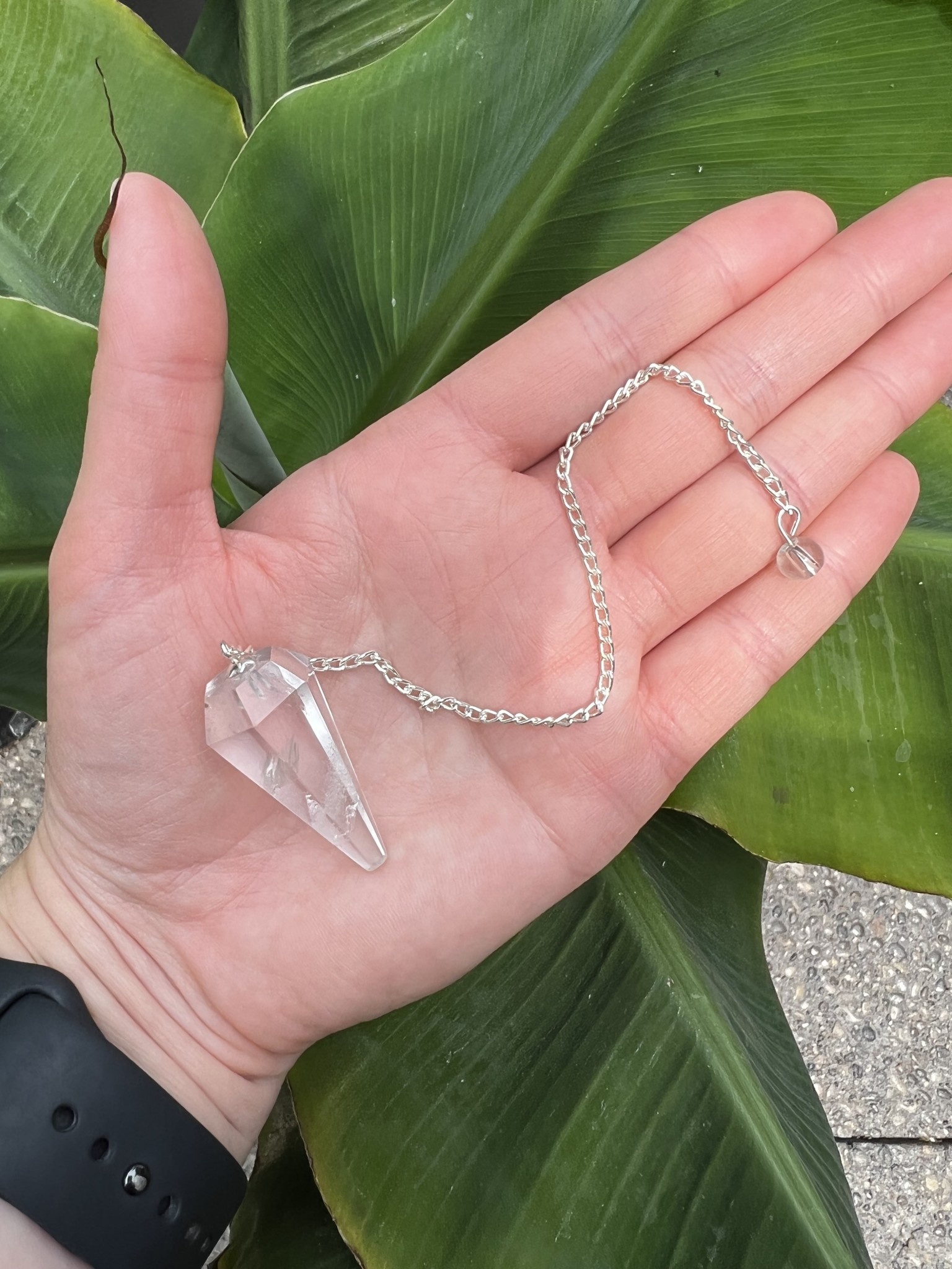 Clear Quartz Pendulum - The Raw Rock Shop Inc.