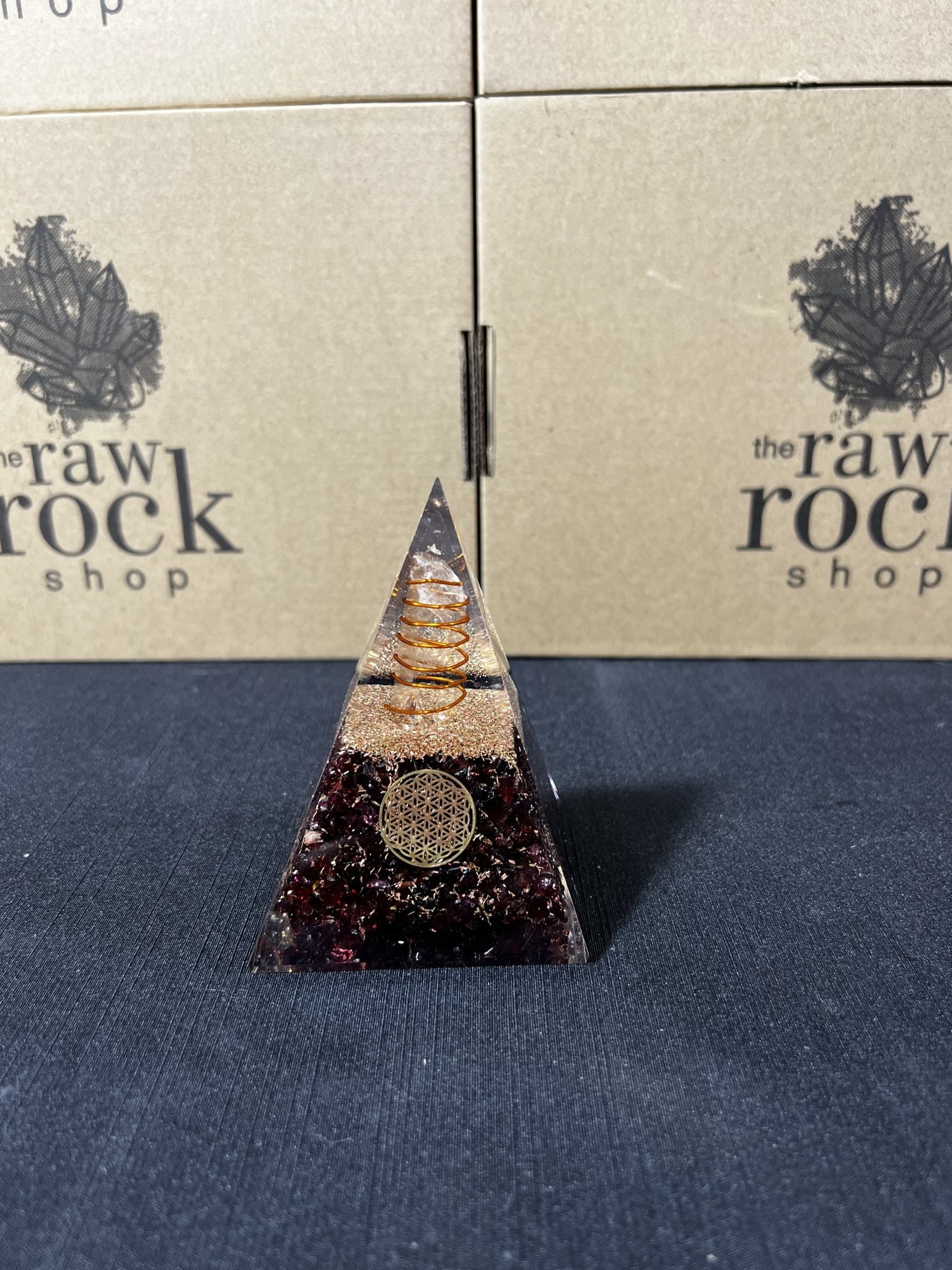 Orgone Pyramid #33 - The Raw Rock Shop Inc.