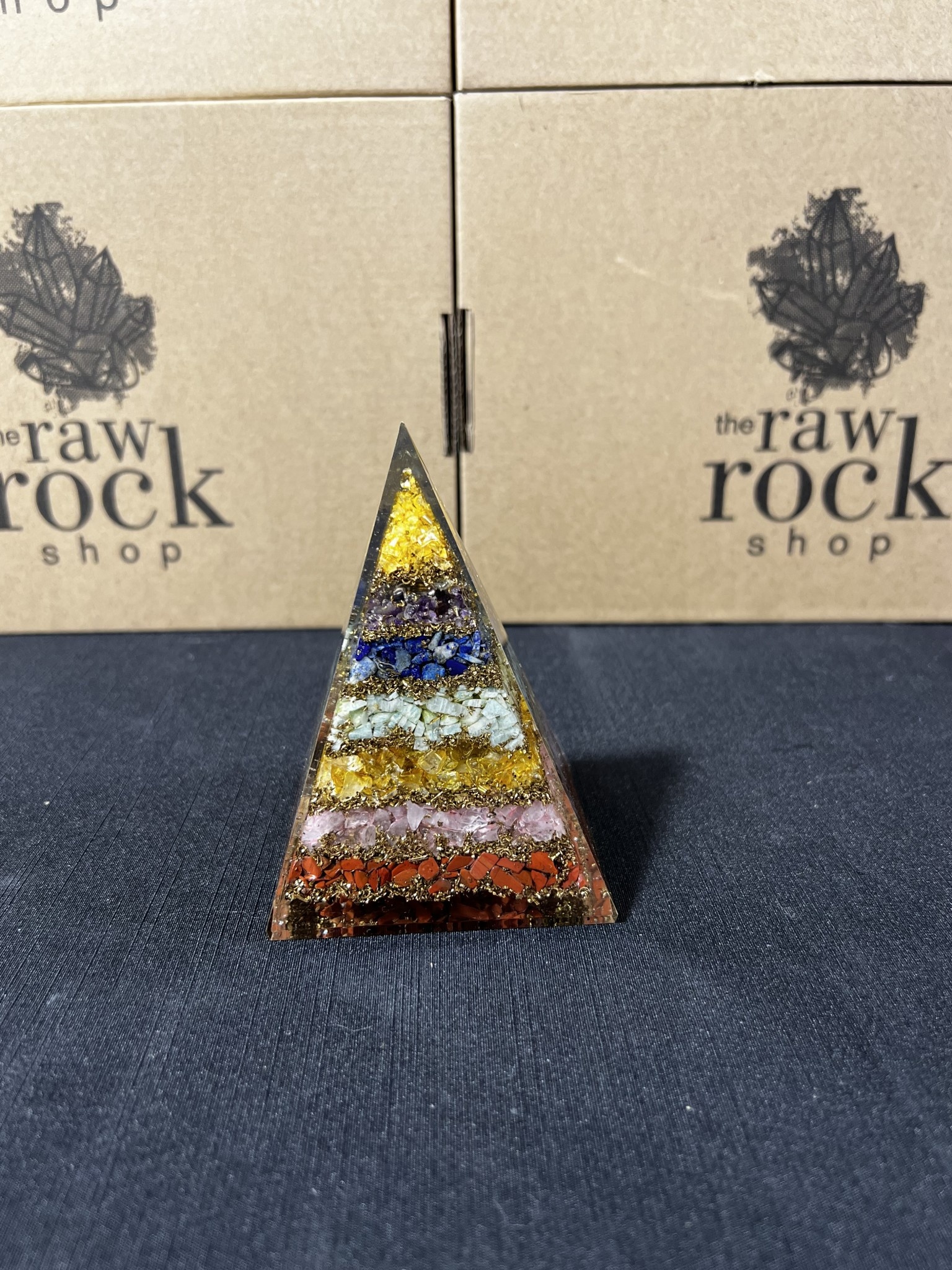 Orgone Pyramid #40 - The Raw Rock Shop Inc.