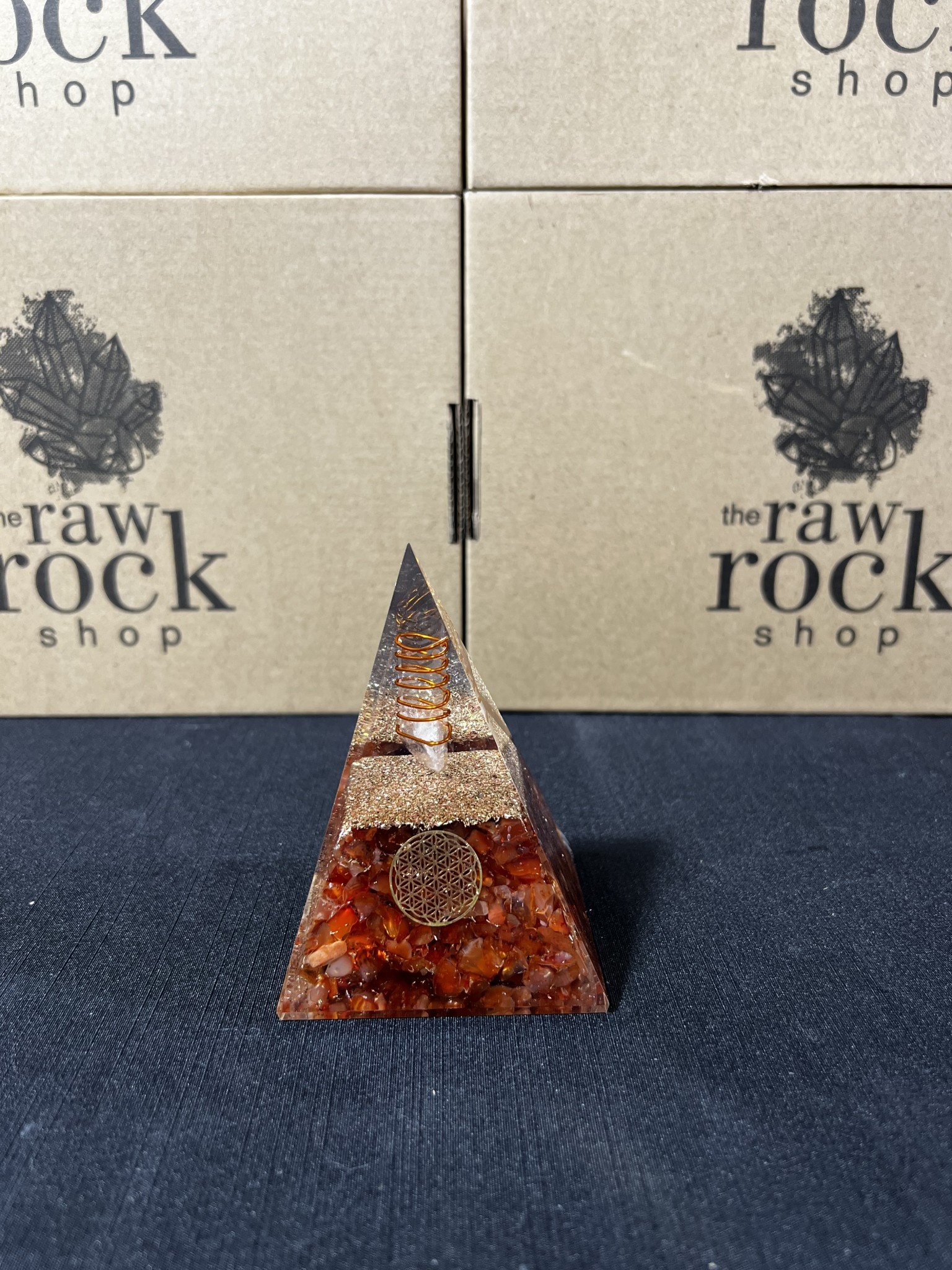 Orgone Pyramid #42 - The Raw Rock Shop Inc.