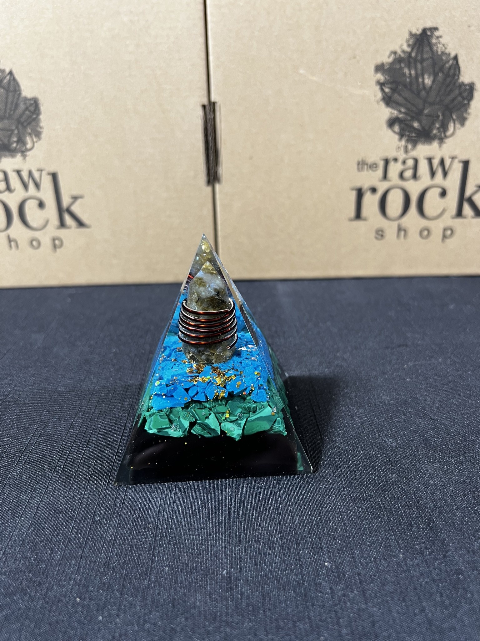 Orgone Pyramid #48 - The Raw Rock Shop Inc.