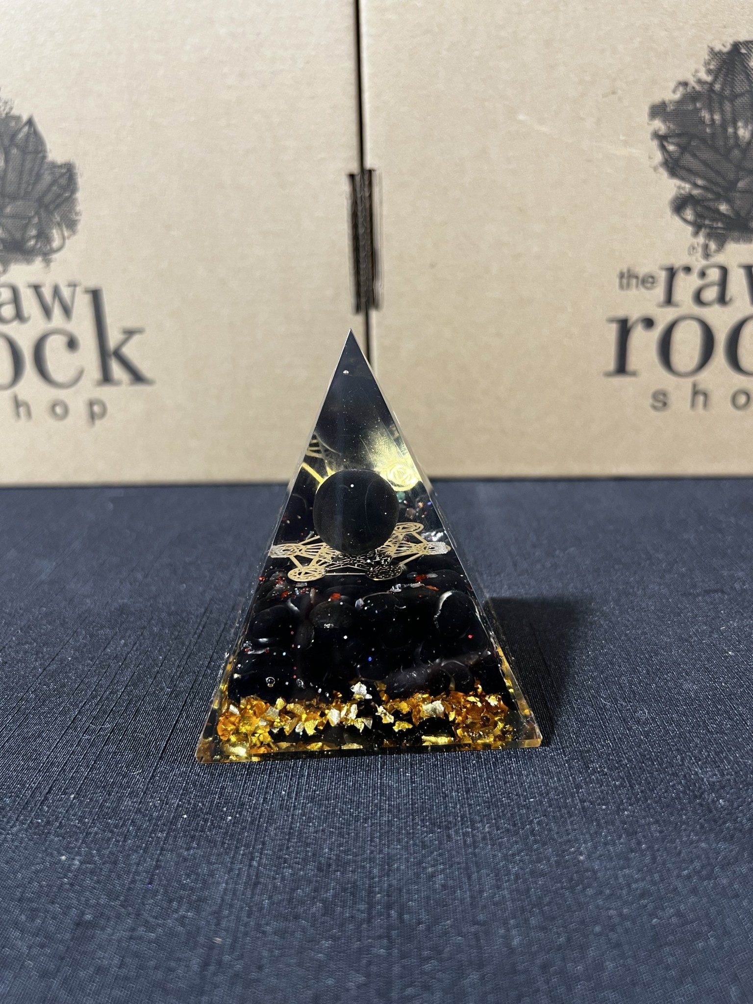 Orgone Pyramid #102 - The Raw Rock Shop Inc.