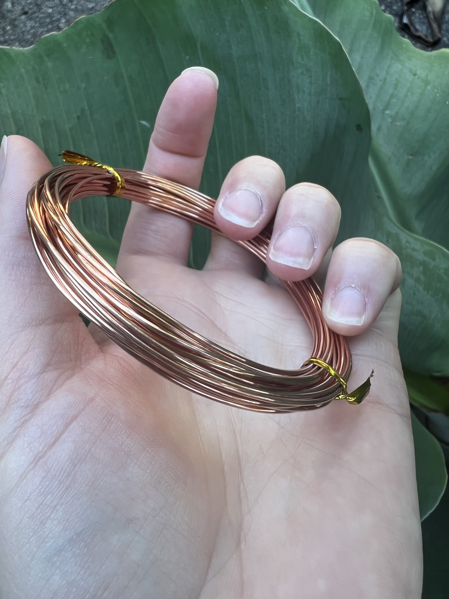 Copper Wrapping Wire 18Ga - 5MR Spool - The Raw Rock Shop Inc.
