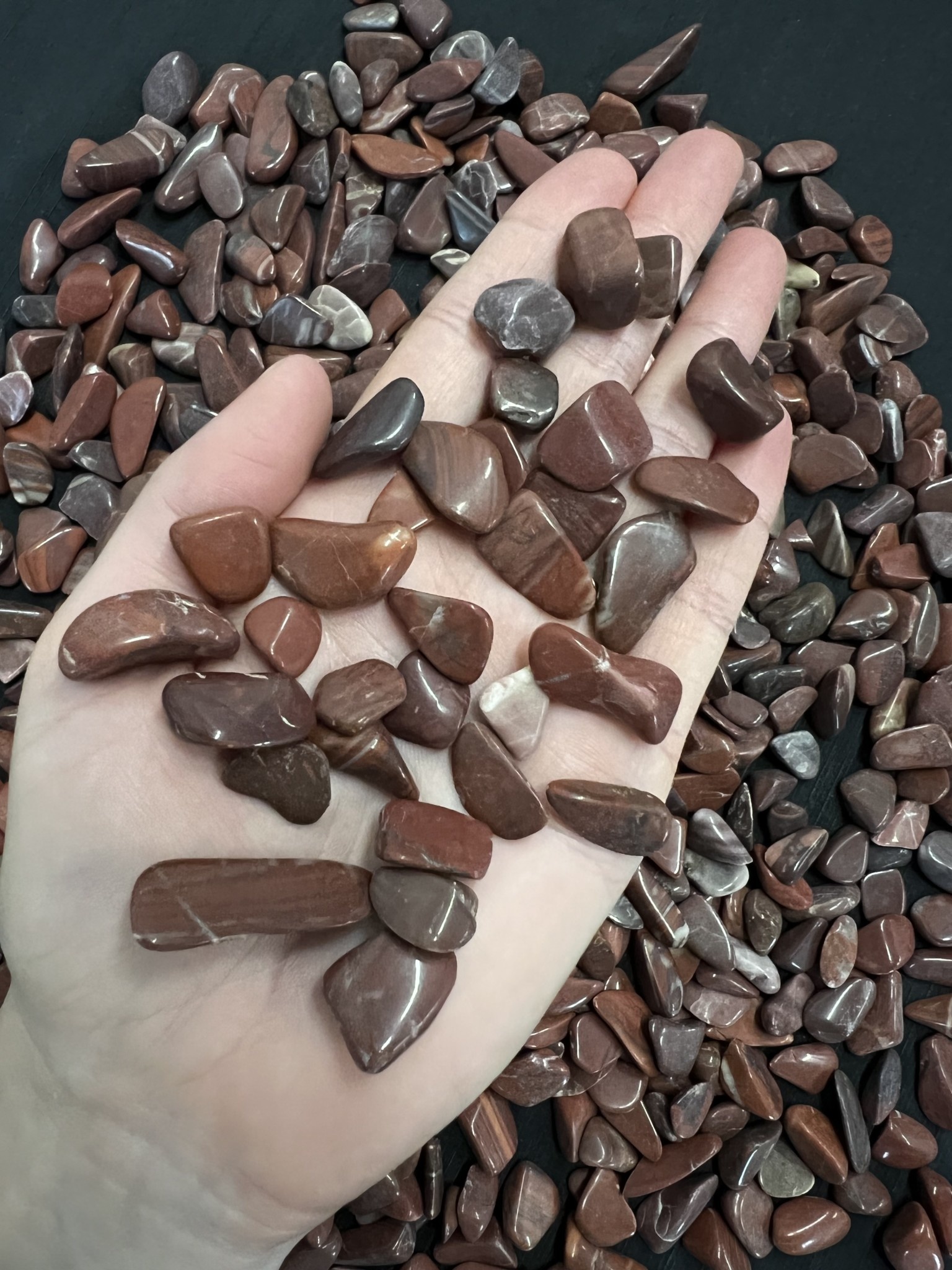 Dolomite Tumbled Stones, Grade A; 2 sizes available, purchase bulk ...