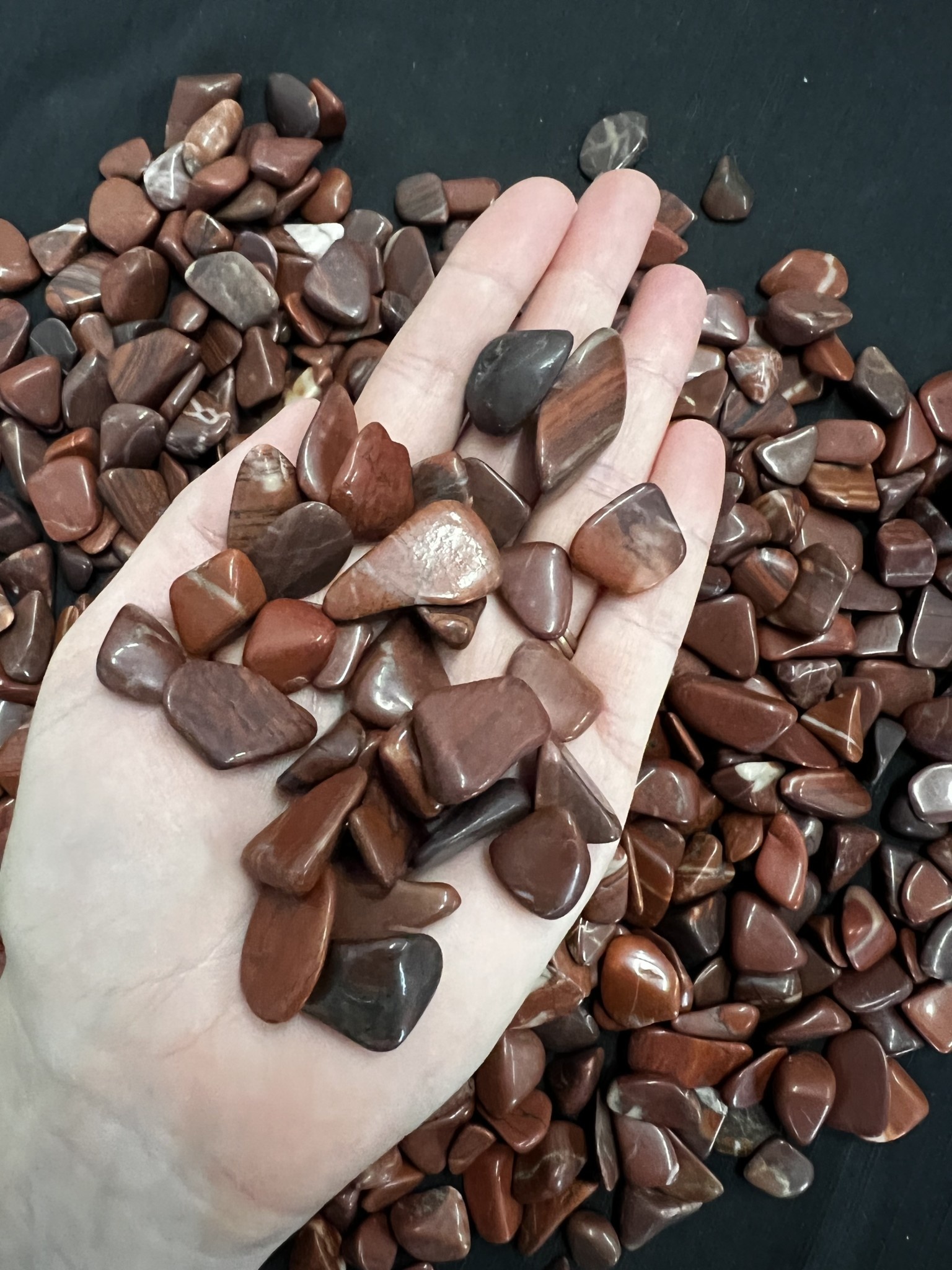 Dolomite Tumbled Stones, Grade A; 2 sizes available, purchase bulk ...