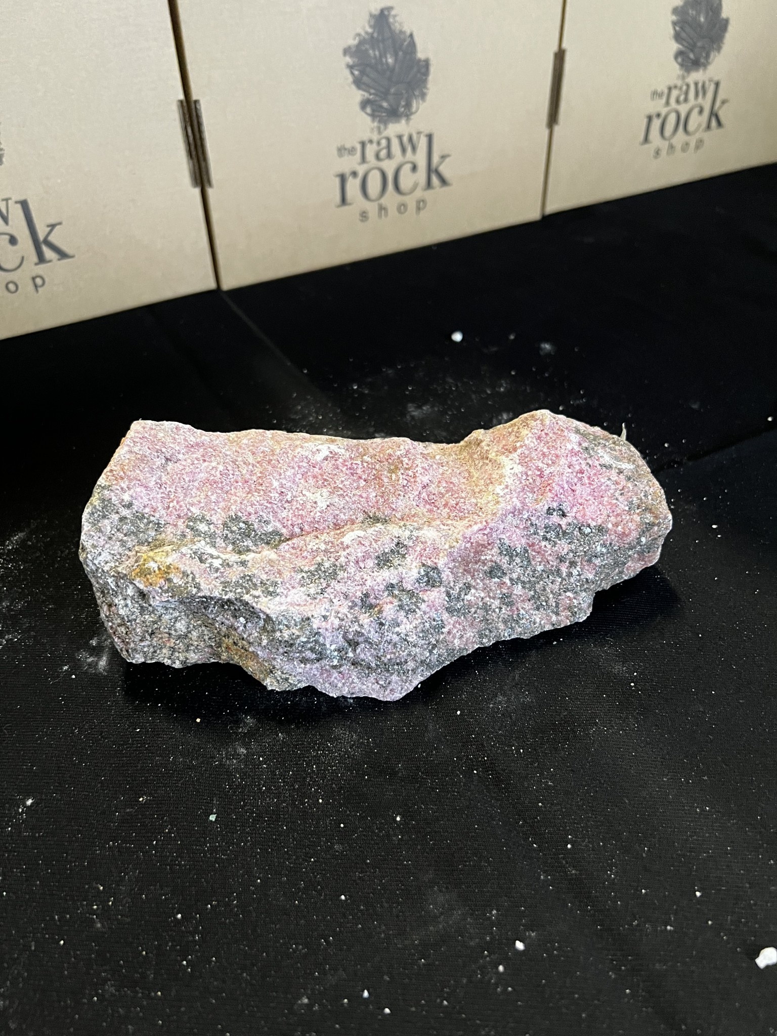 Rough Rhodonite Size 20 [1900-1999gr] - The Raw Rock Shop Inc.