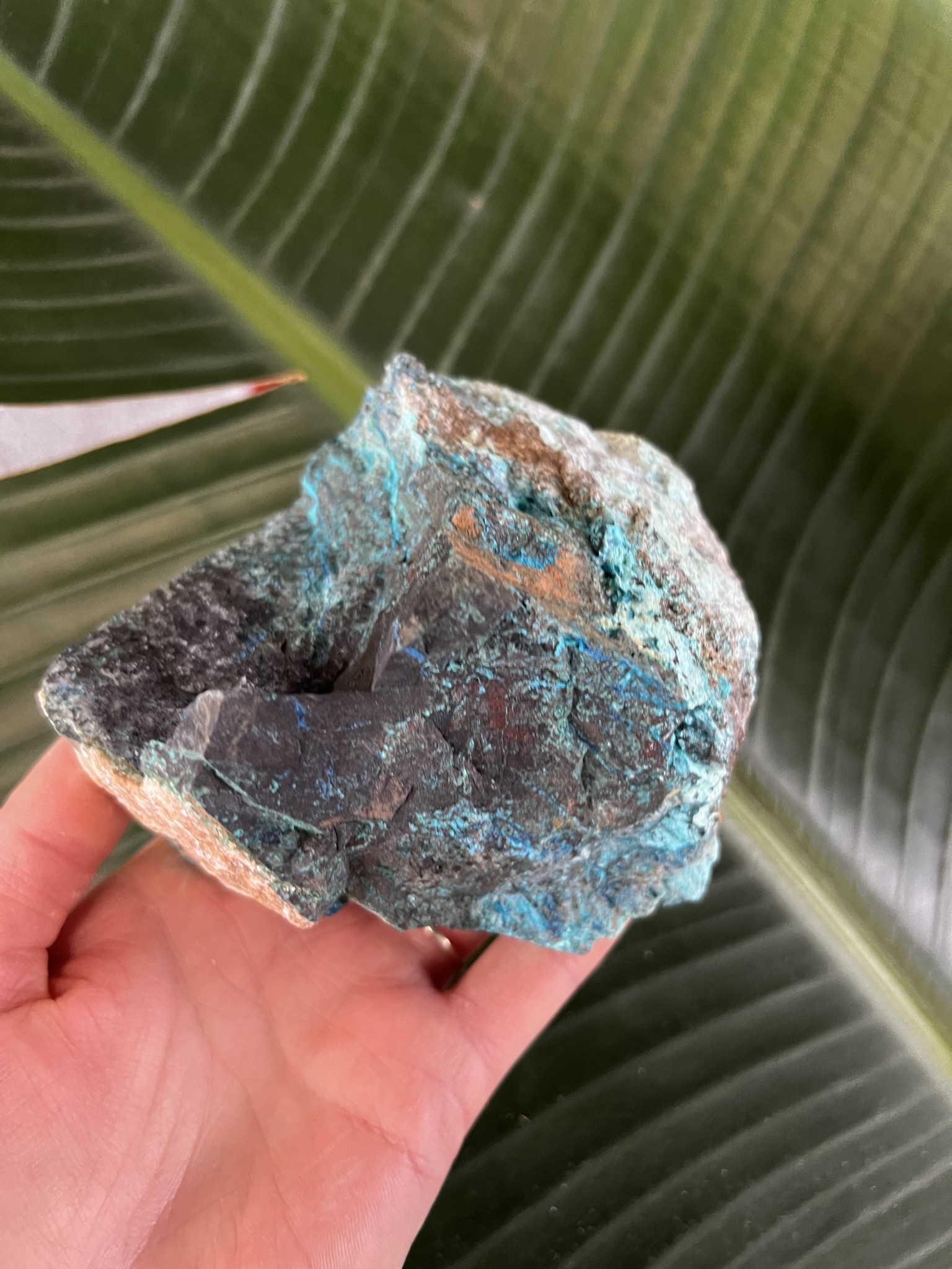 Raw Shattuckite Specimen #17, 778gr - The Raw Rock Shop Inc.